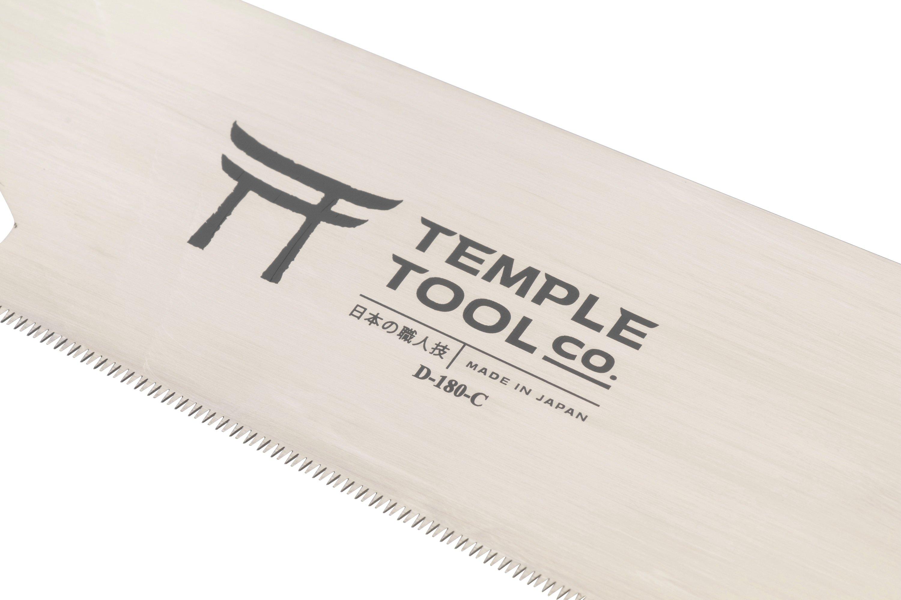 Temple Tool Dozuki D-180B, saw blade 180 mm | Advantageously shopping ...
