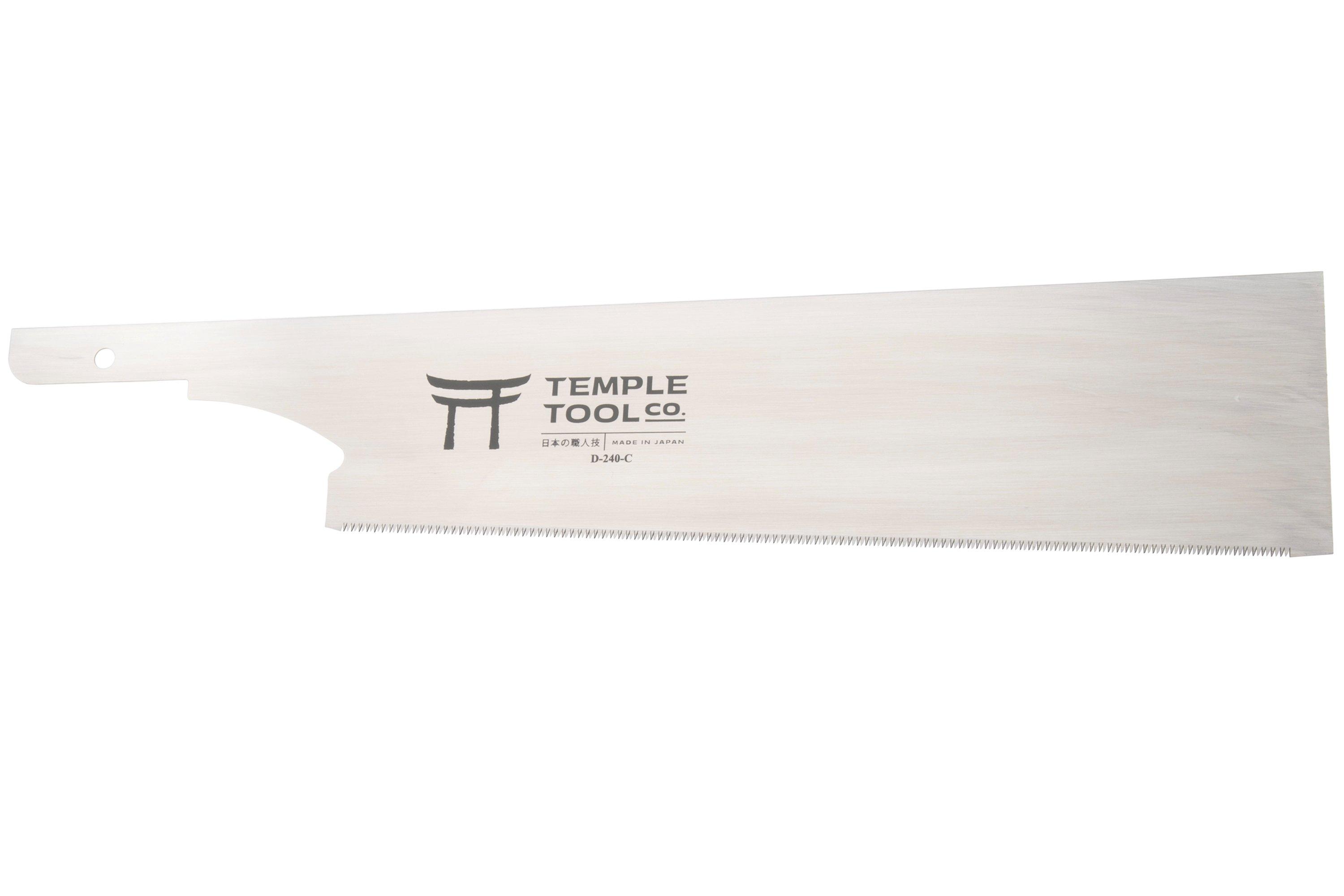 Temple Tool Dozuki Cross Cut D-240-CB, saw blade 240 mm ...