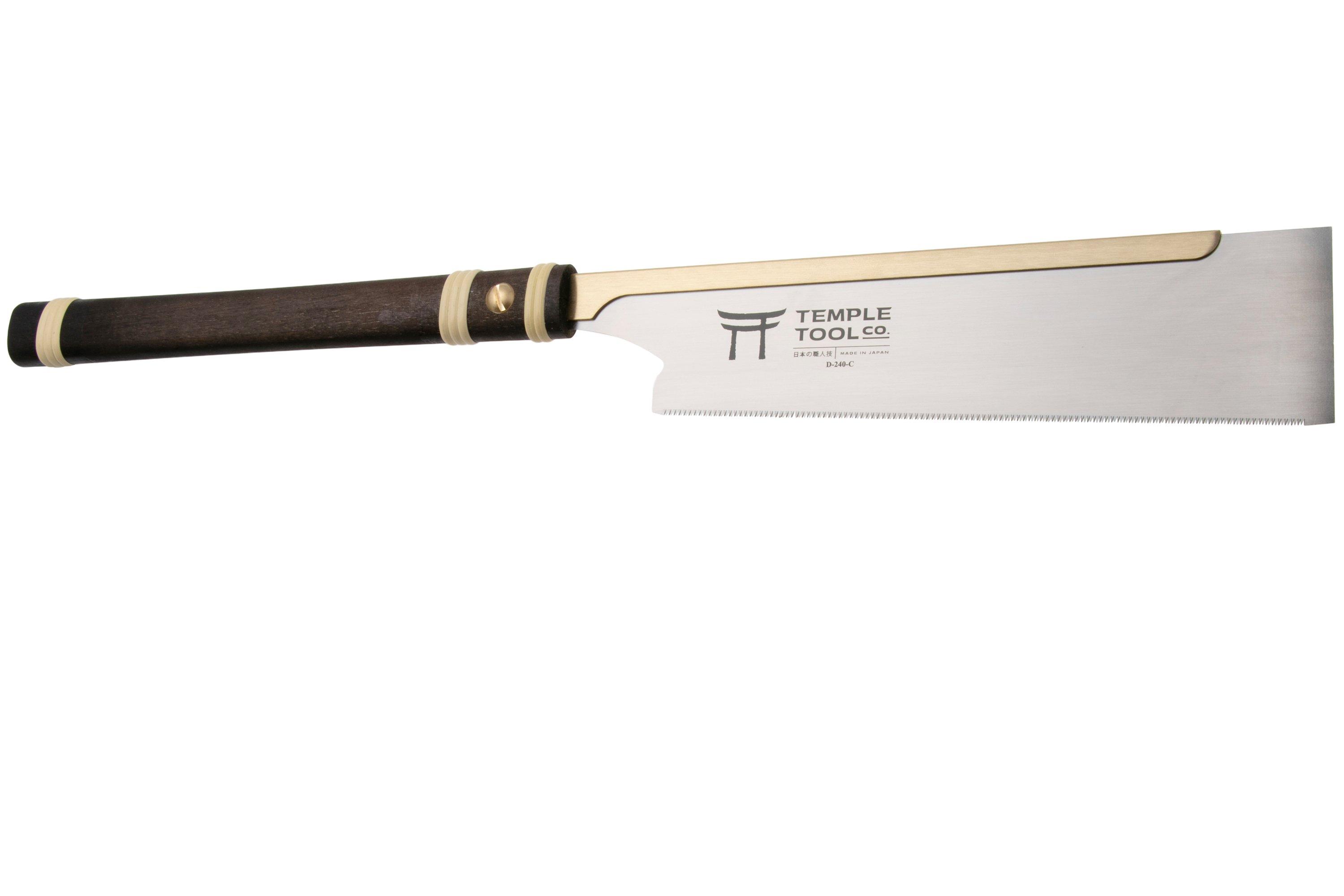 Temple Tool Dozuki Cross Cut D-240-C, Japanese pull saw 240 mm ...