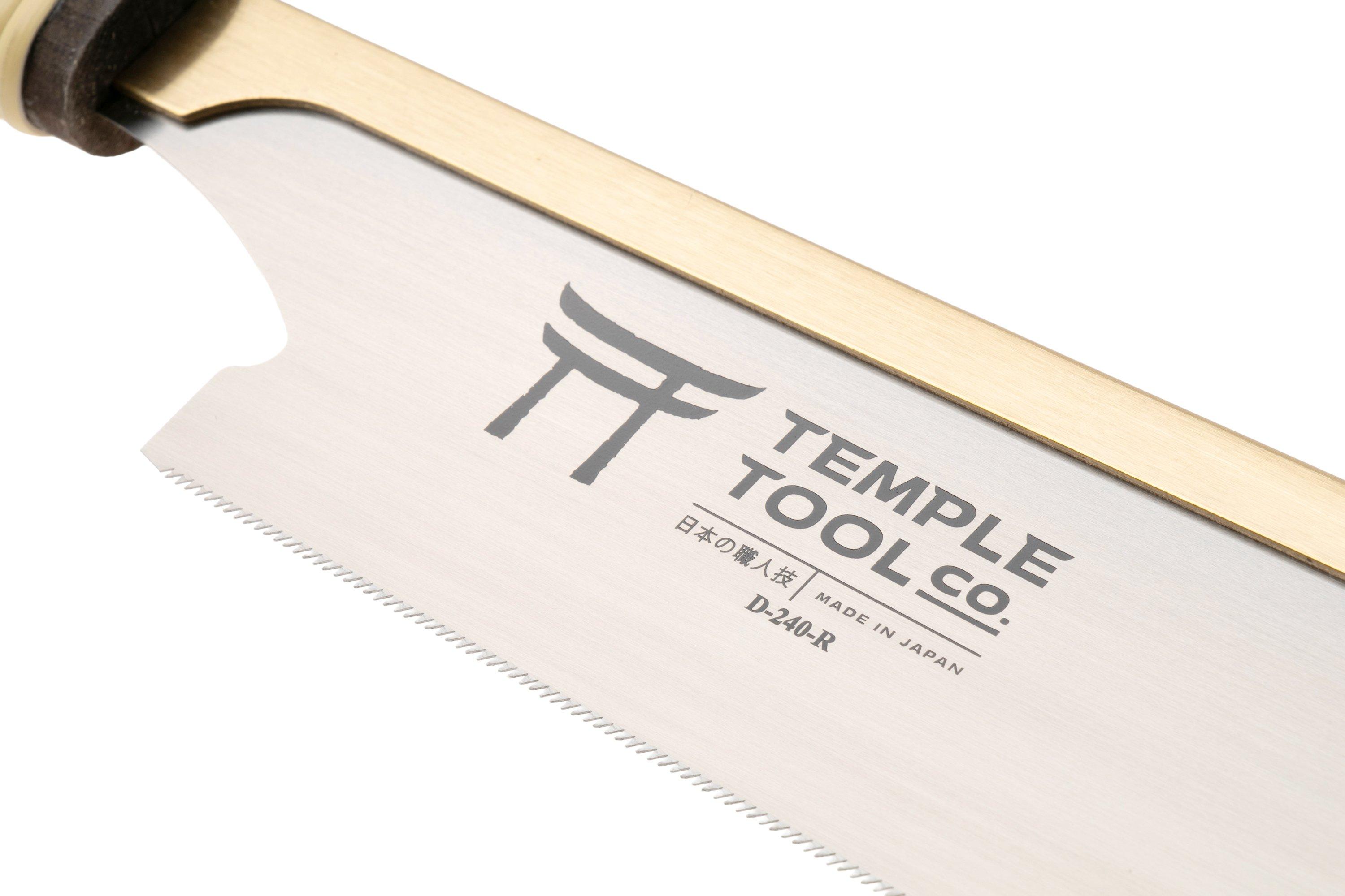 Temple Tool Dozuki Rip Cut D-240-R, japanse trekzaag 240 mm | Voordelig ...
