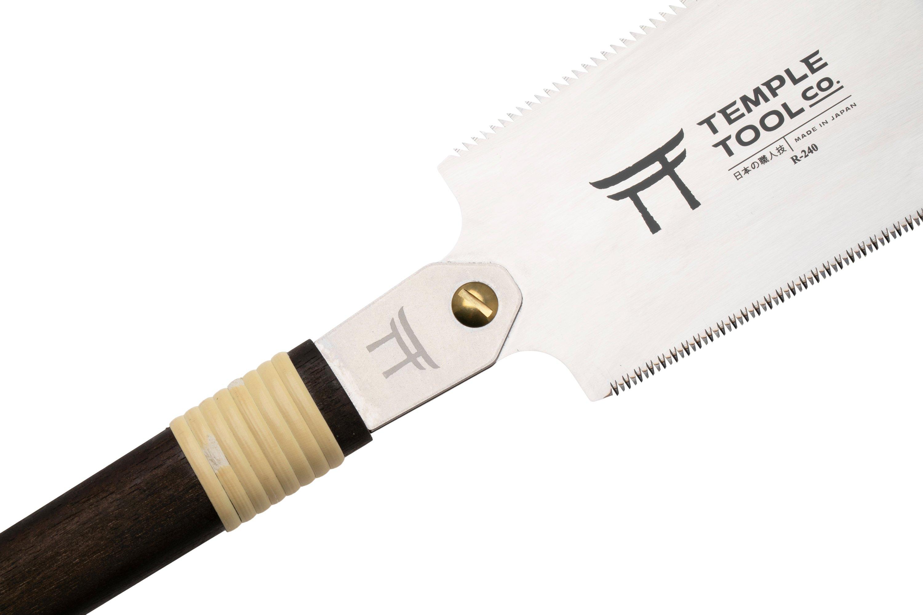 Temple Tool Ryoba R-240, Japanese two-sided pull saw 240 mm ...