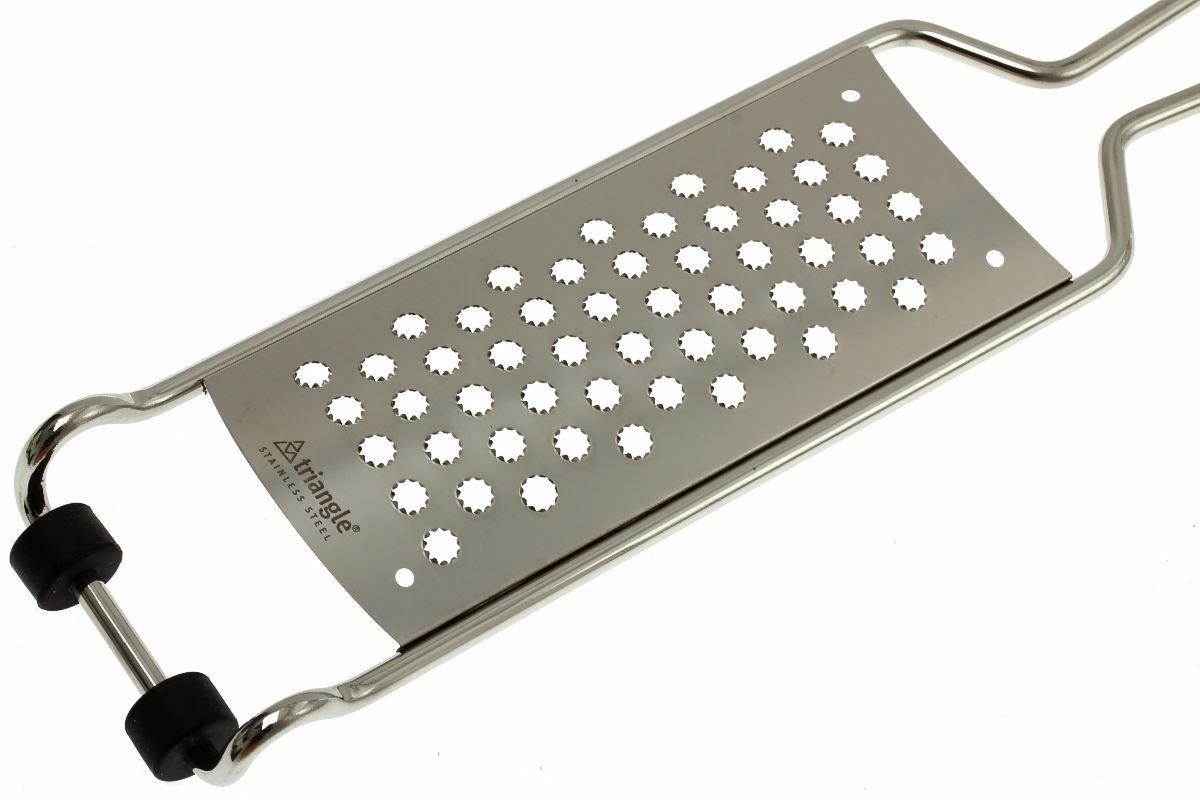 Triangle grater for Parmezan cheese 13 cm SS | Advantageously shopping ...