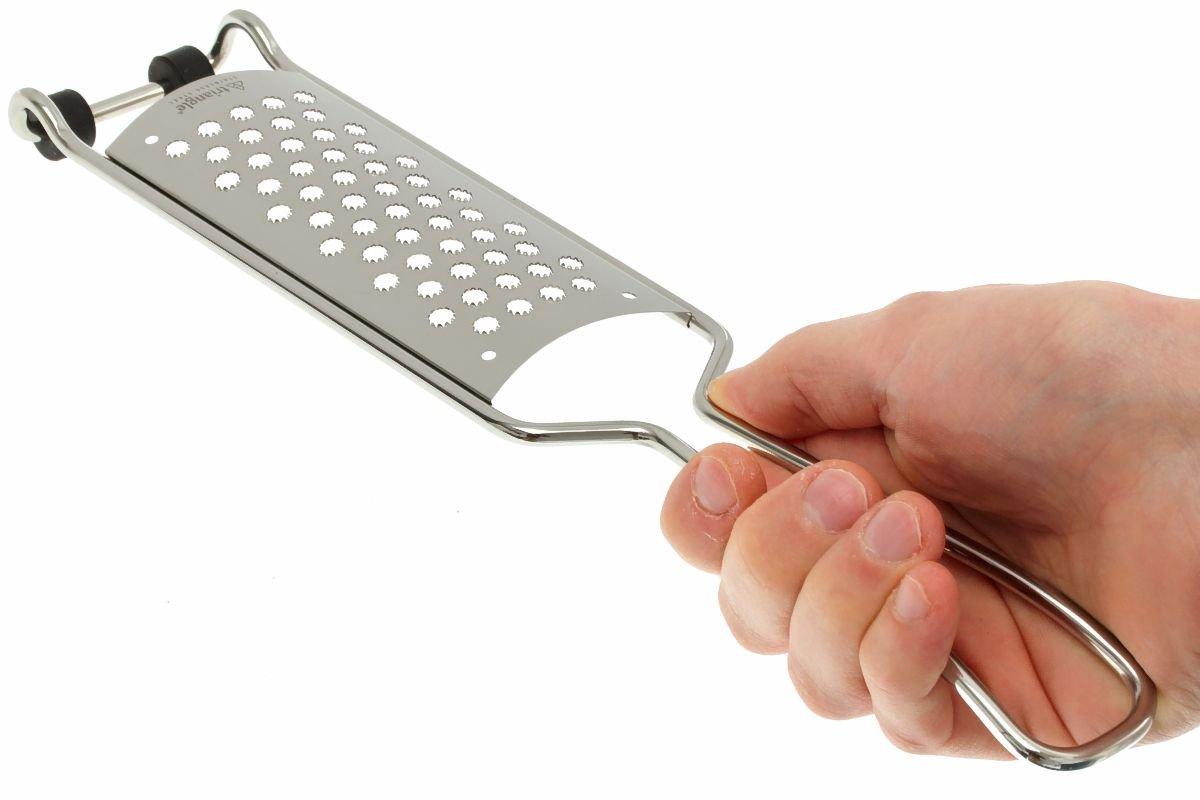 Triangle grater for Parmezan cheese 13 cm SS | Advantageously shopping ...