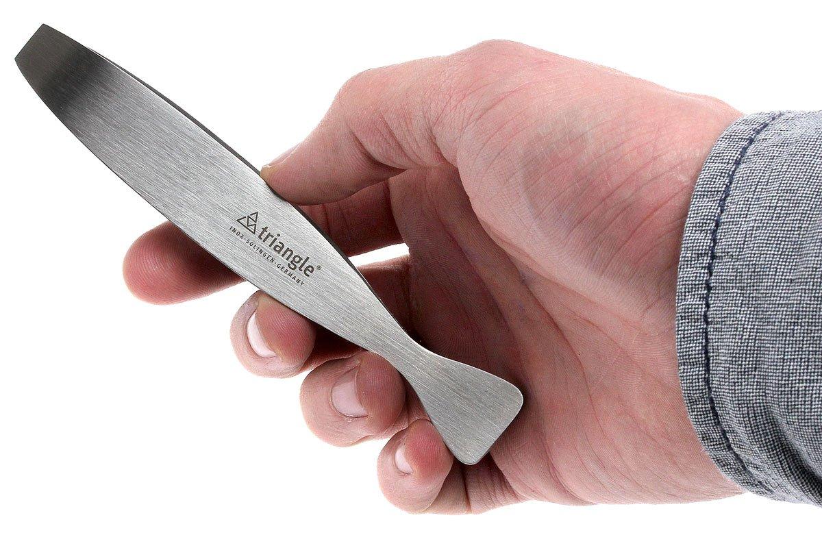Triangle fishbone tweezers straight edges, 13 cm, 50.486.13.02 ...