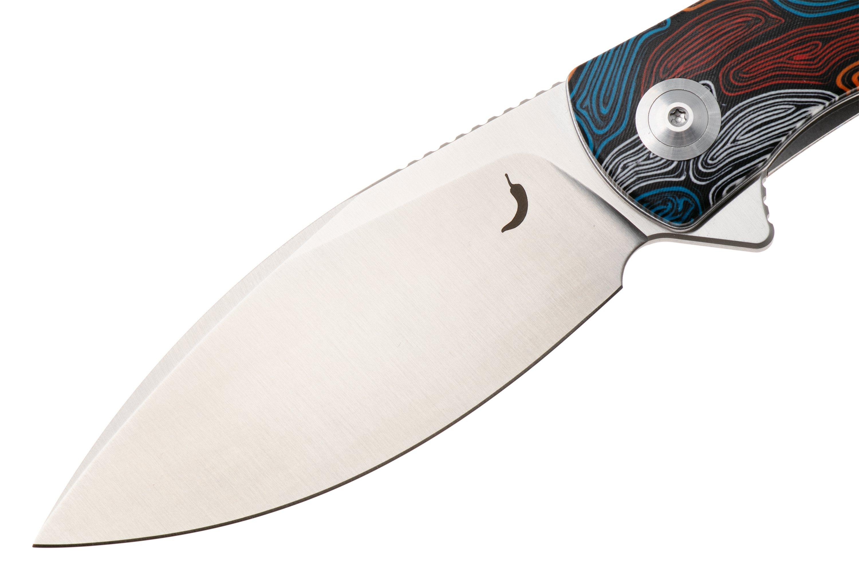 Trollsky Knives Mandu XL, Burns Twice Edition, MT024-XL, Satin 14C28N ...