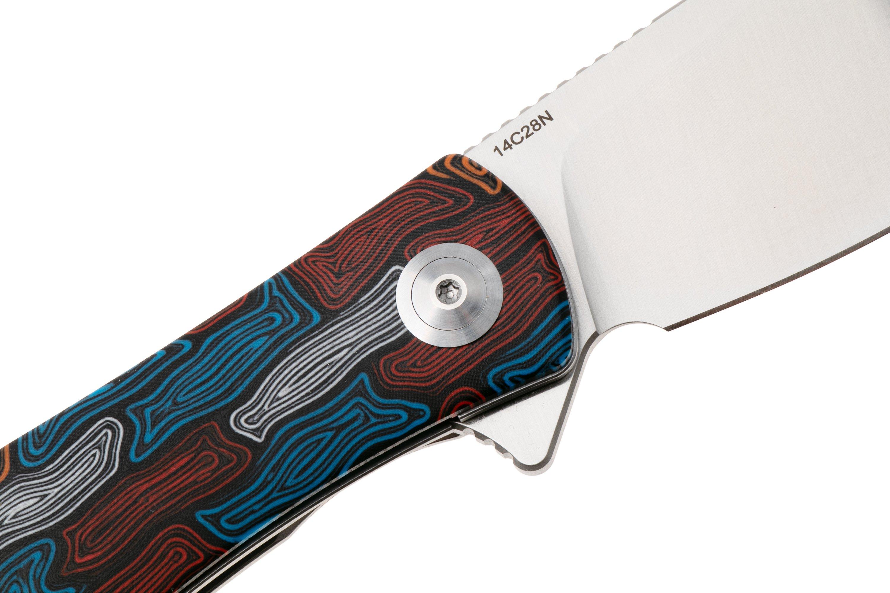 Trollsky Knives Mandu XL, Burns Twice Edition, MT024-XL, Satin 14C28N ...