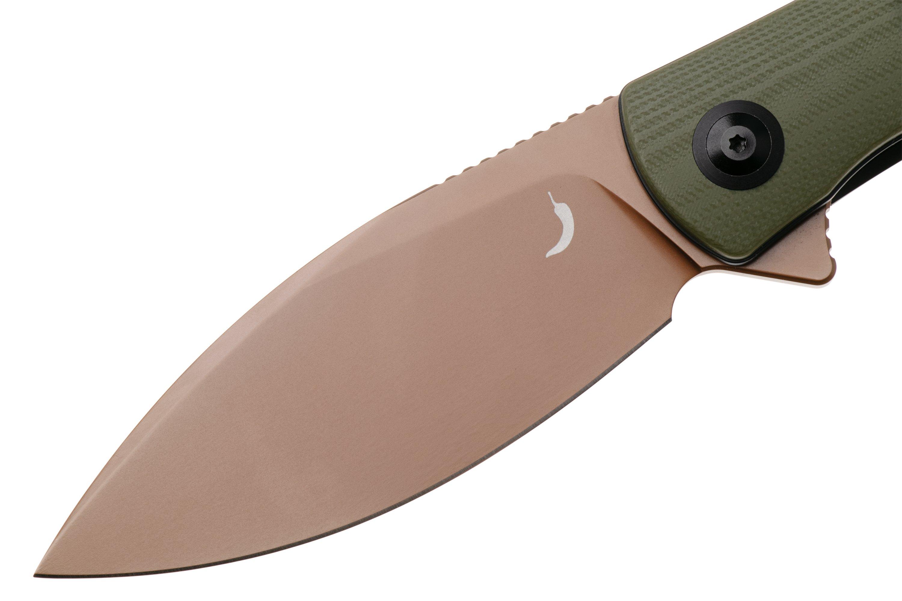 Trollsky Knives Mandu XL, Burns Twice Edition, MT025-XL, Gold PVD ...