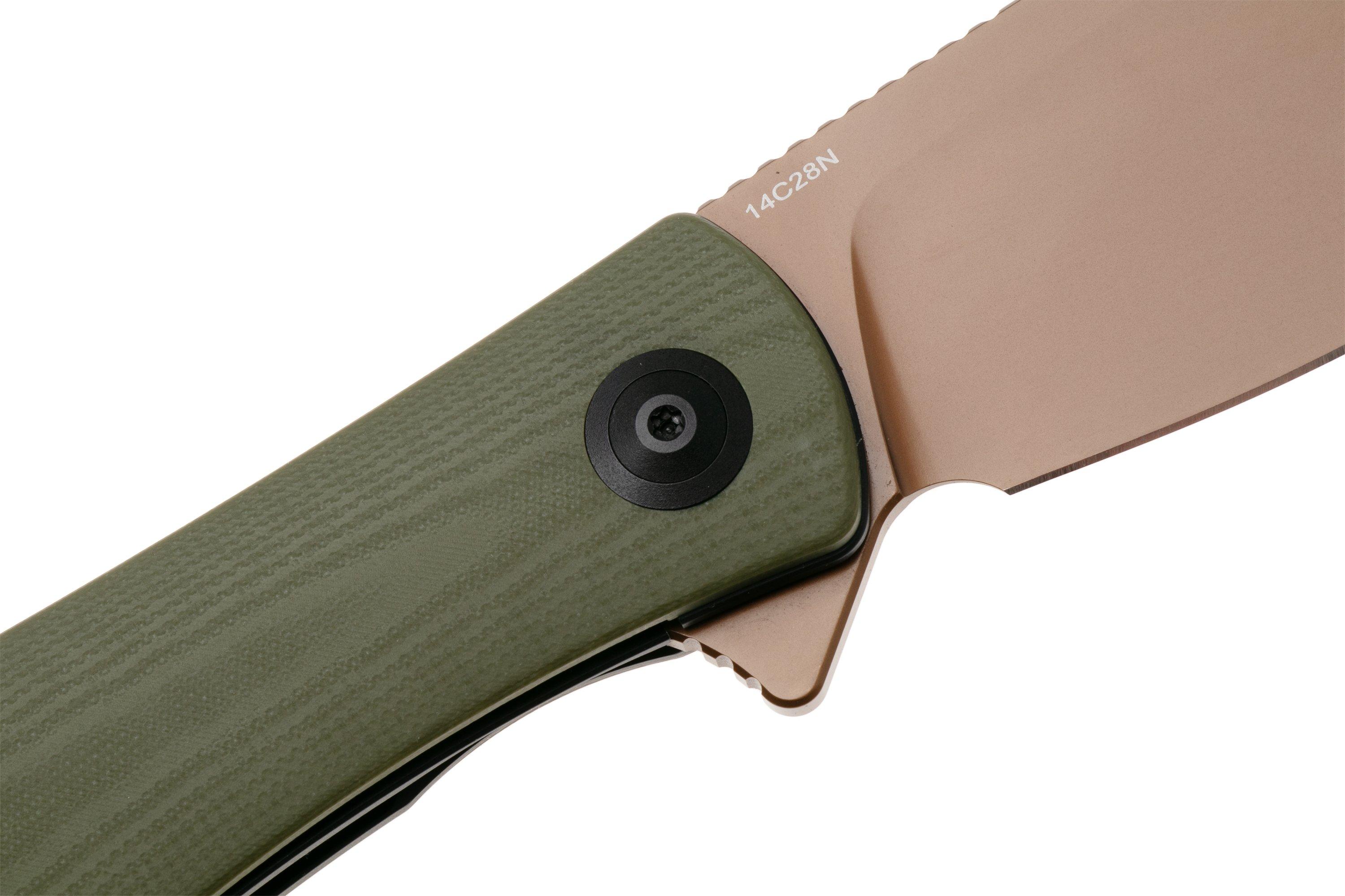 Trollsky Knives Mandu XL, Burns Twice Edition, MT025-XL, Gold PVD ...