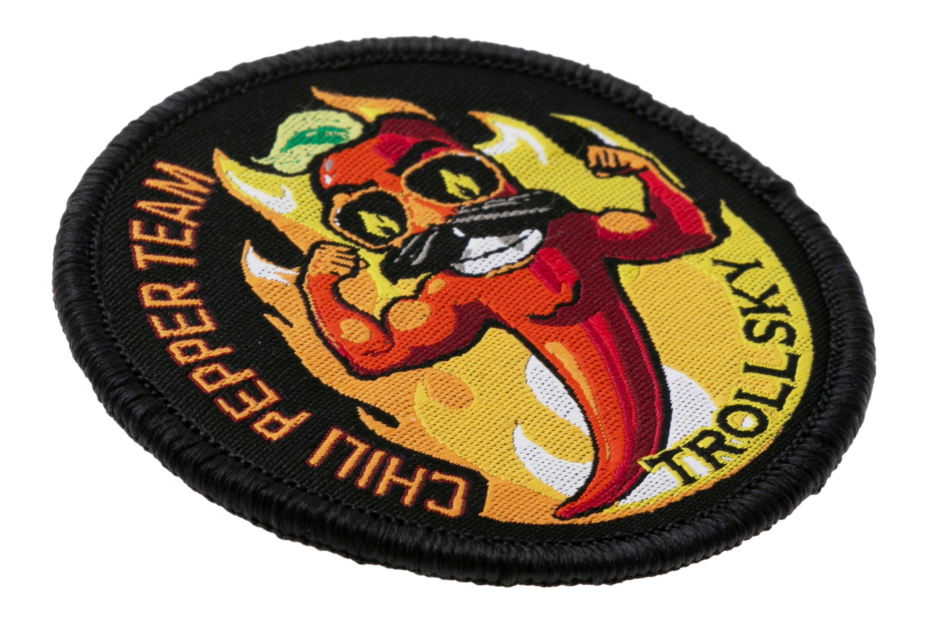 Trollsky Chili Pepper Team Velcro Patch MTA004 patch | Advantageously ...