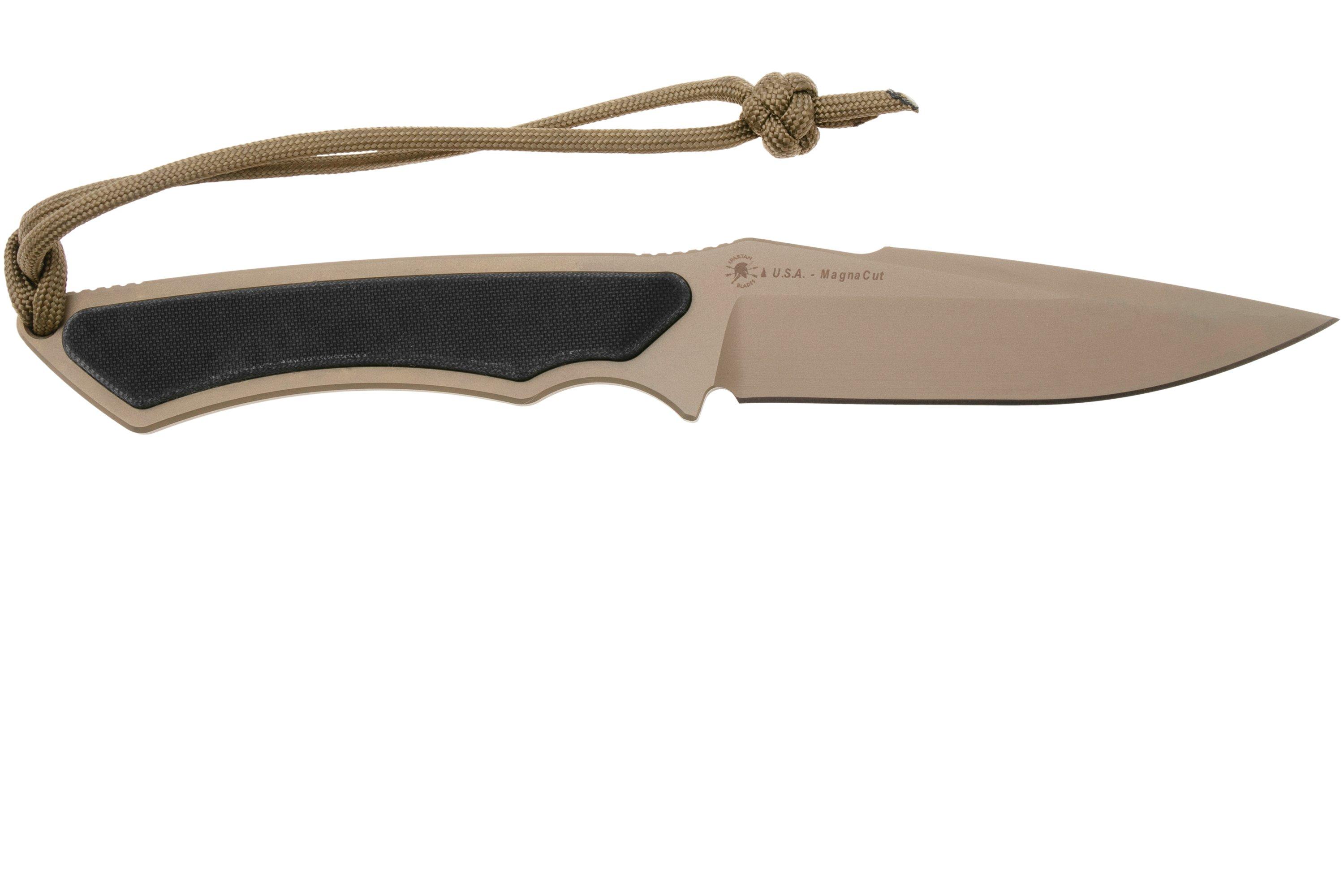 Spartan Blades Phrike SB17 Flat Dark Earth, Black G10, fixed knife ...