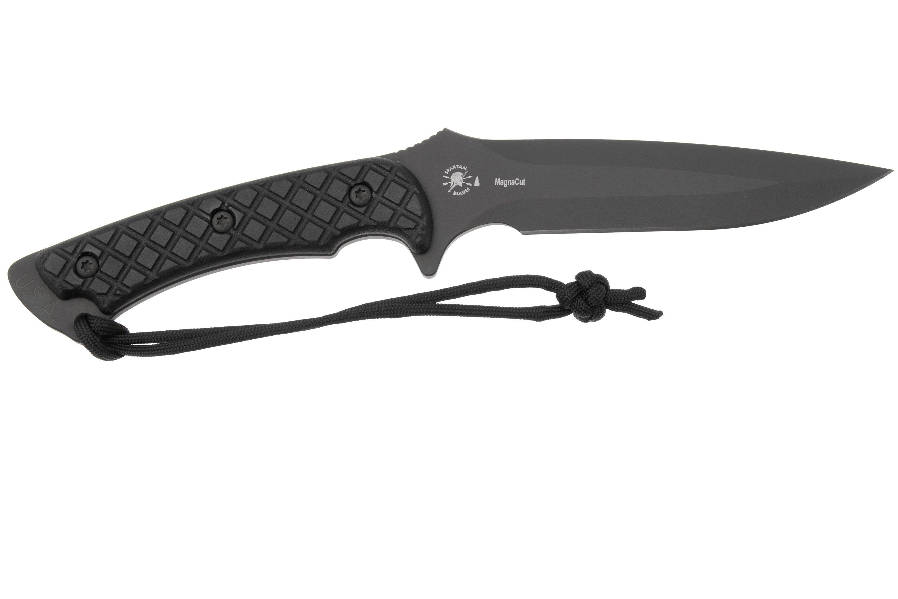 Spartan Blades Ares SB1BKBKNLBK Black, Black Micarta, survivalmes ...