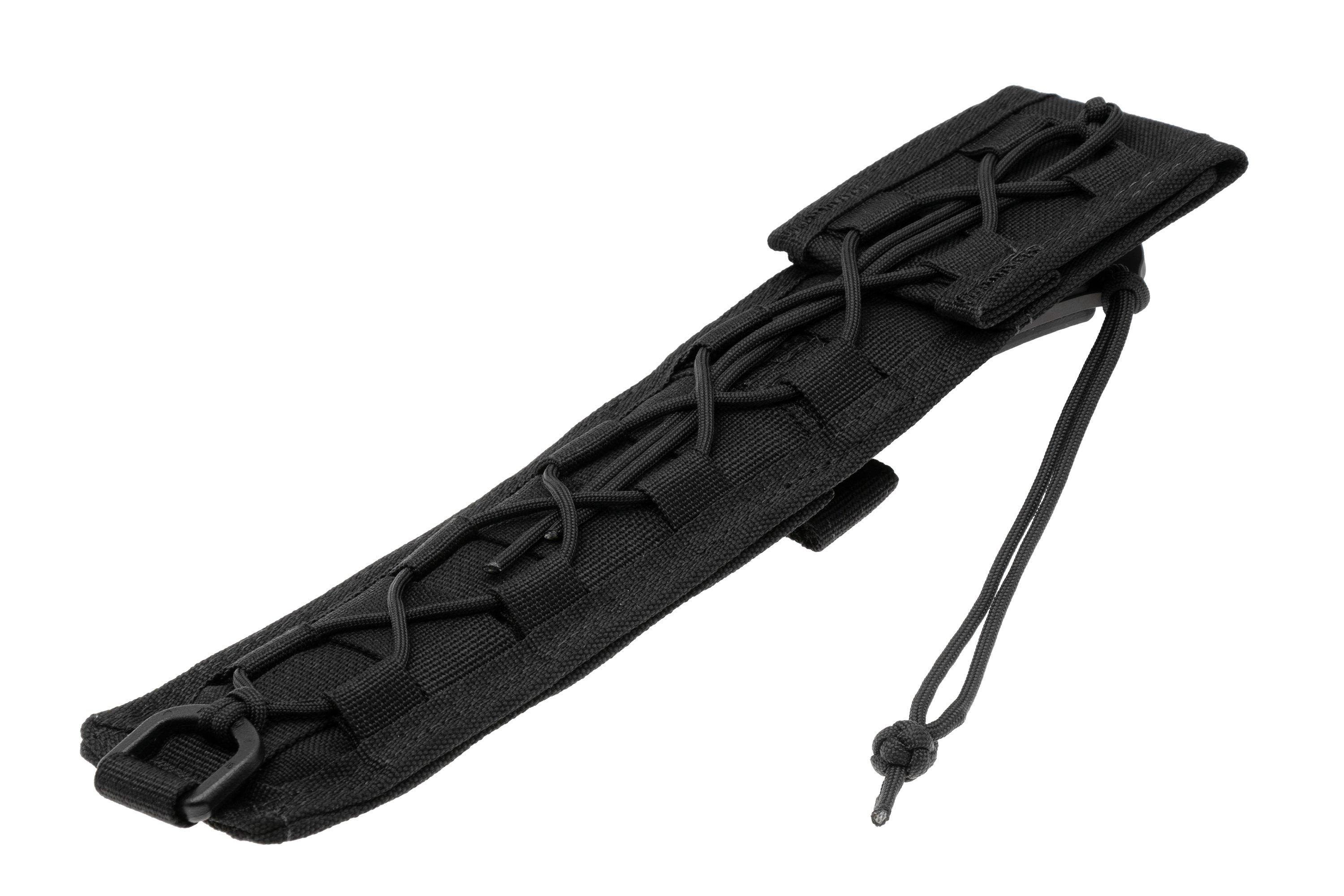 Spartan Blades Ares SB1BKBKNLBK Black, Black Micarta, survival knife ...