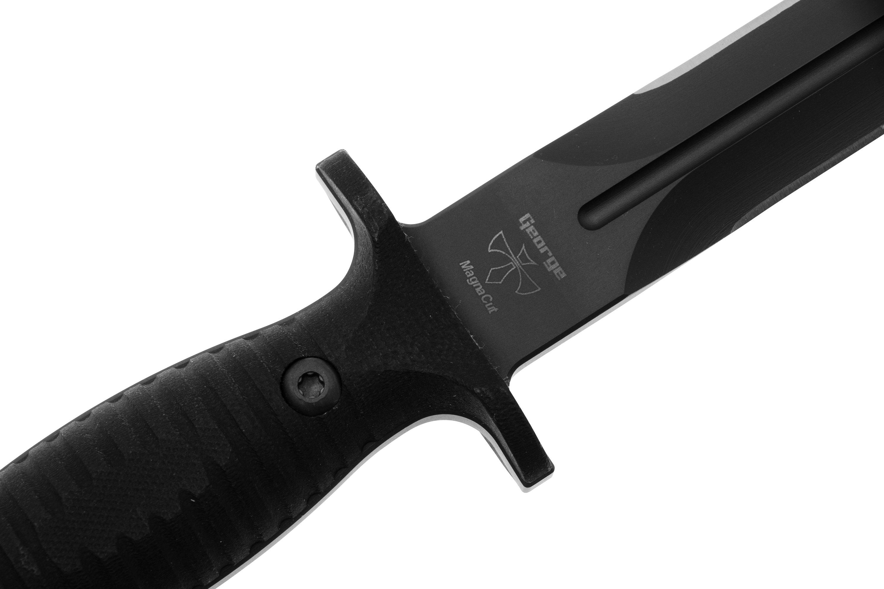 Spartan Blades George V14 Dagger Black Blade, Black Handle ...