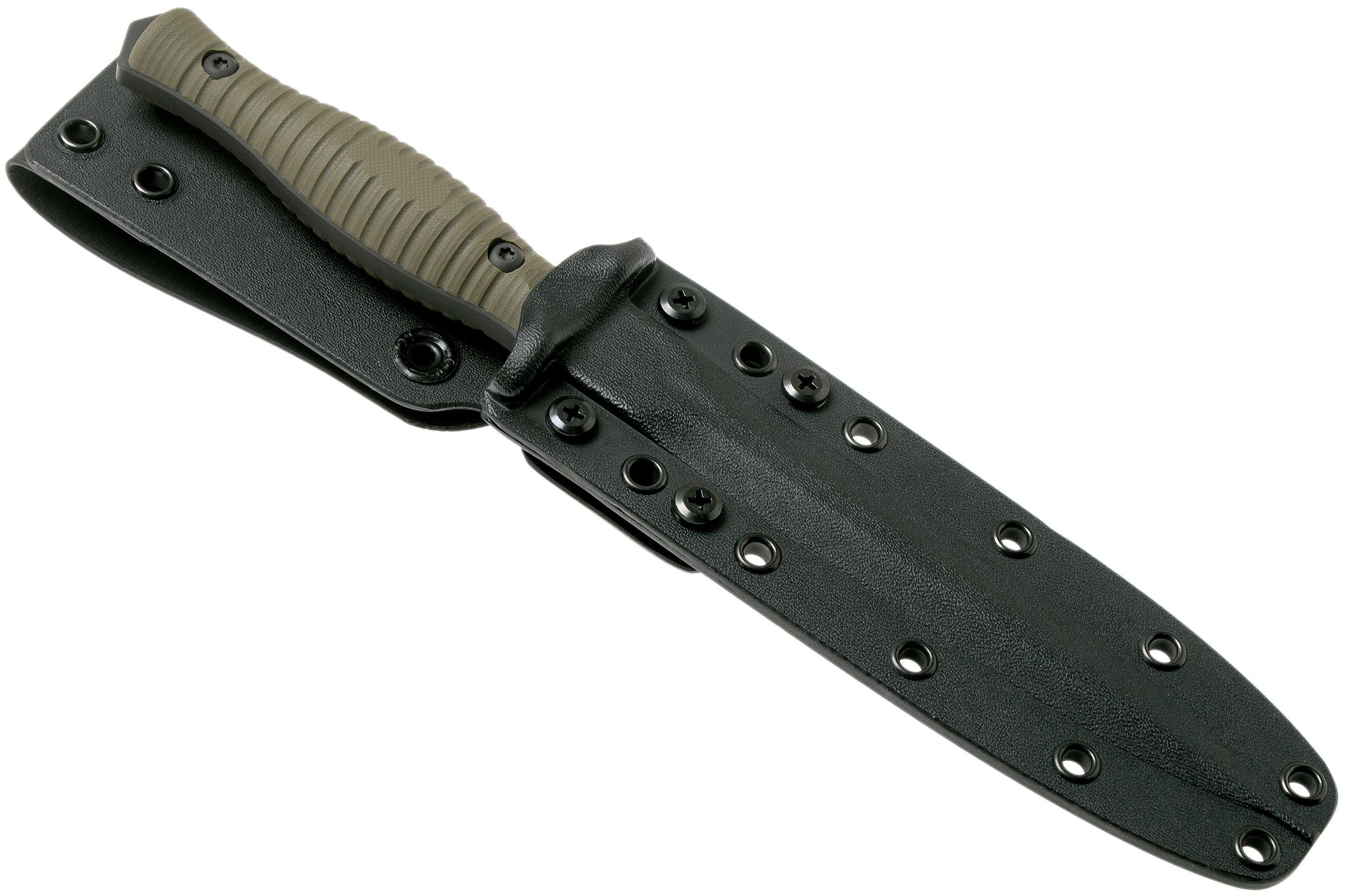 Spartan Blades George V14 Dagger Black Blade, Green Handle ...