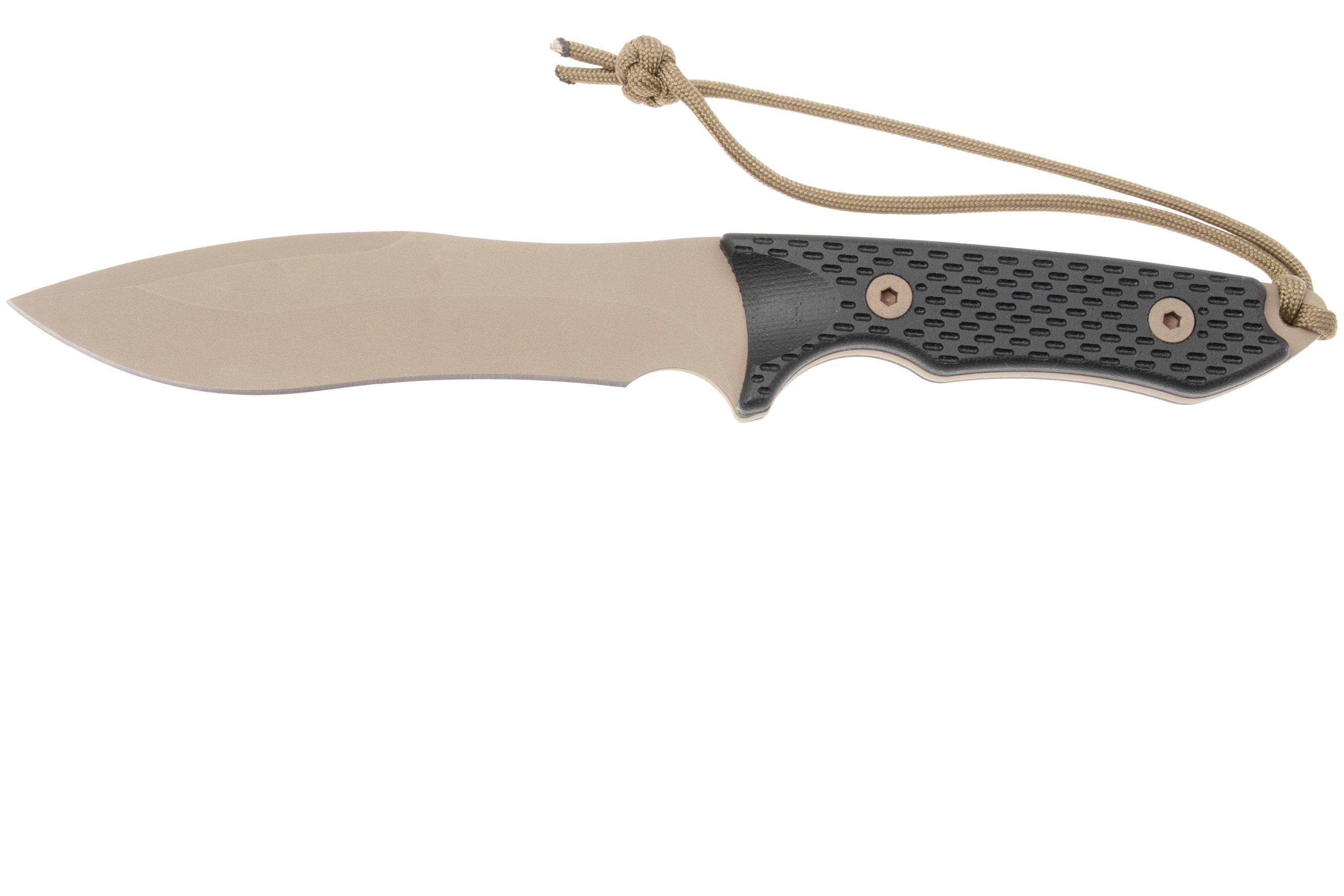 Spartan Blades Ronin Shinto SB47DEBKKYTN Flat Dark Earth, Black Micarta ...