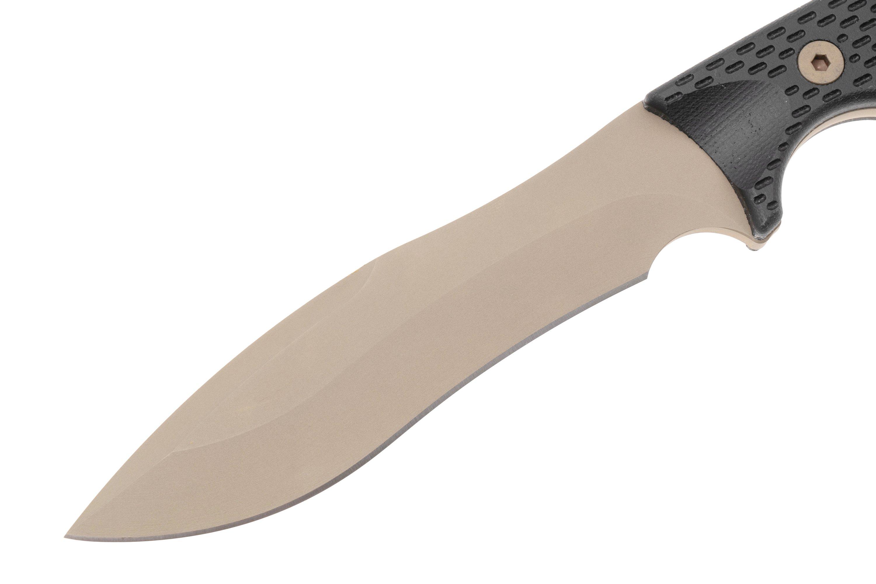 Spartan Blades Ronin Shinto SB47DEBKKYTN Flat Dark Earth, Black Micarta ...