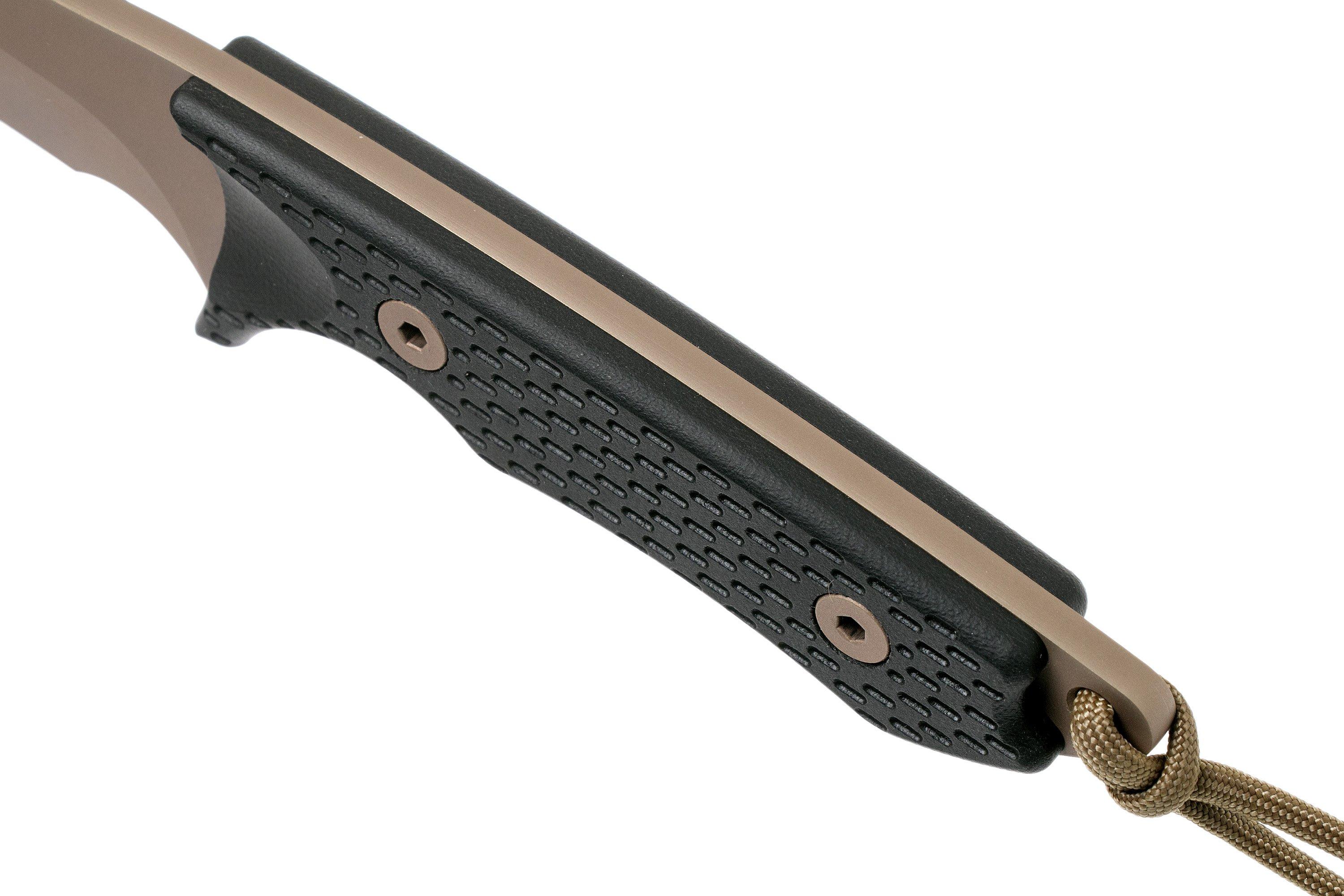 Spartan Blades Ronin Shinto, FDE blade, Black handle, outdoormes ...