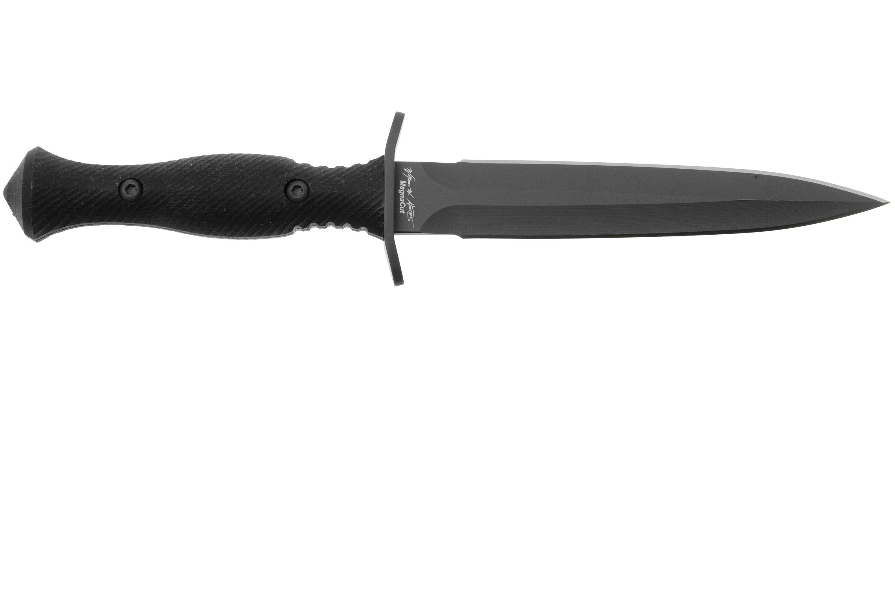 Spartan Blades Harsey Dagger SB49BKBKKYBK Black, Black Micarta, dagger ...