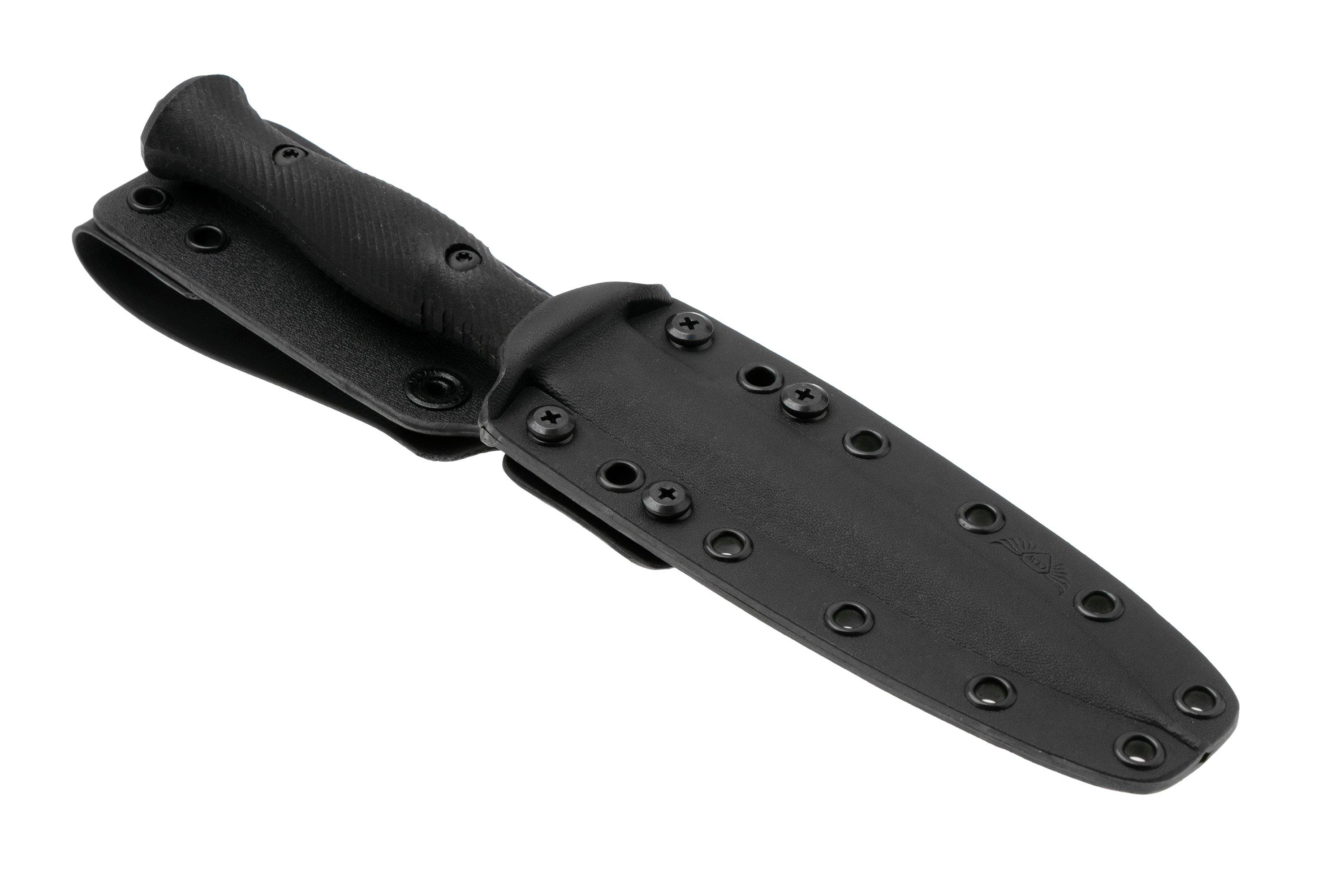 Spartan Blades Harsey Dagger SB49BKBKKYBK Black, Black Micarta, dagger ...