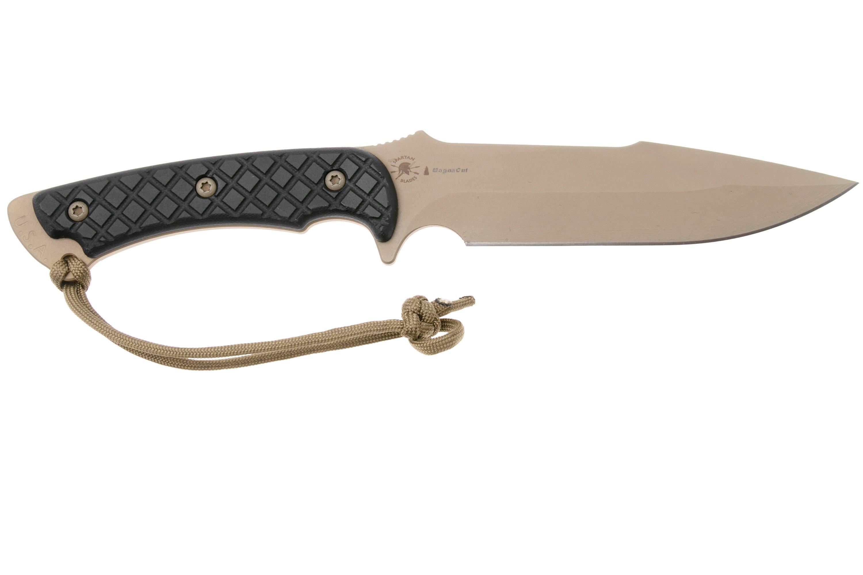 Spartan Blades Horkos SB4DEBKNLBK Flat Dark Earth, Black, faca de ...