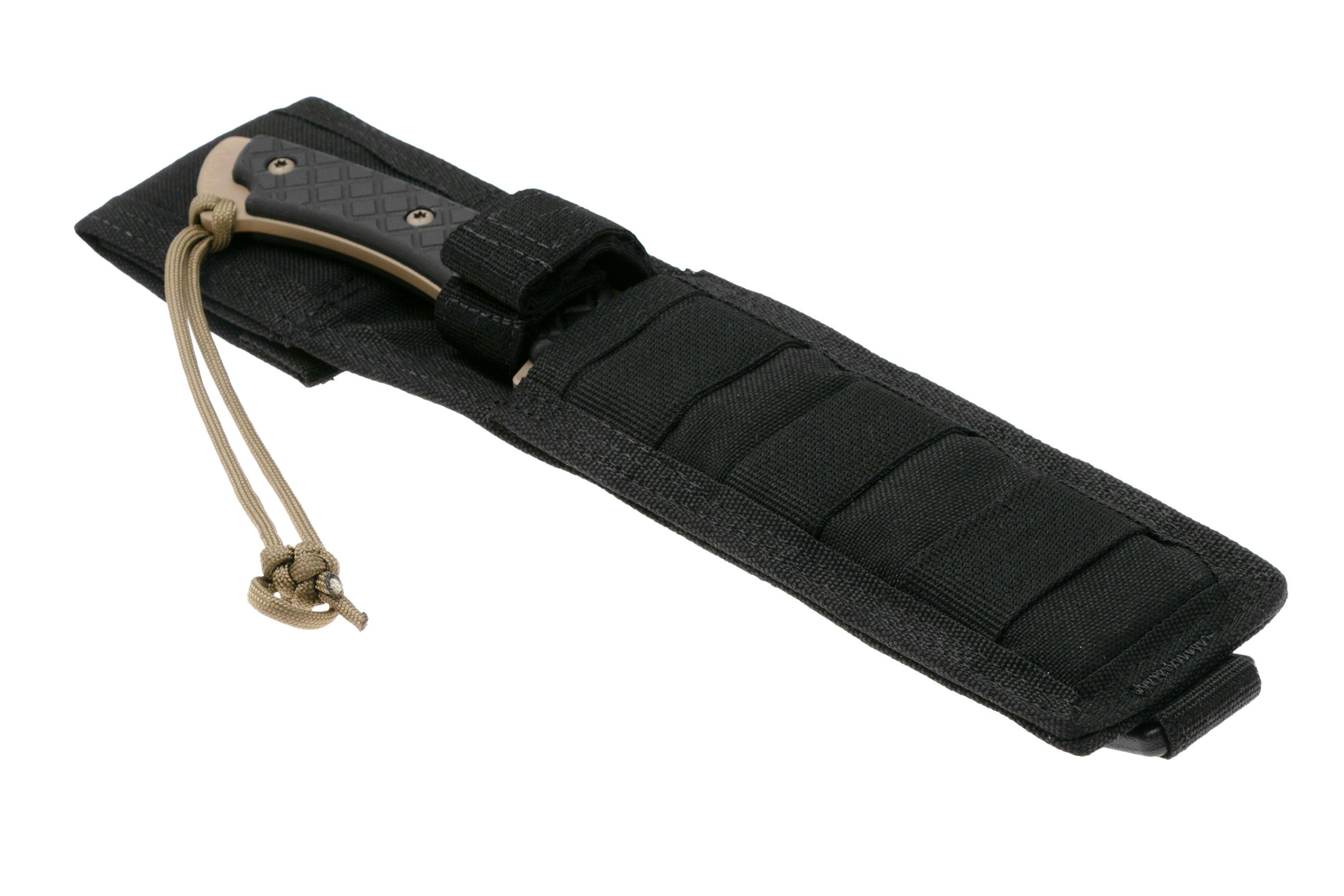 Spartan Blades Horkos SB4DEBKNLBK Flat Dark Earth, Black, faca de ...