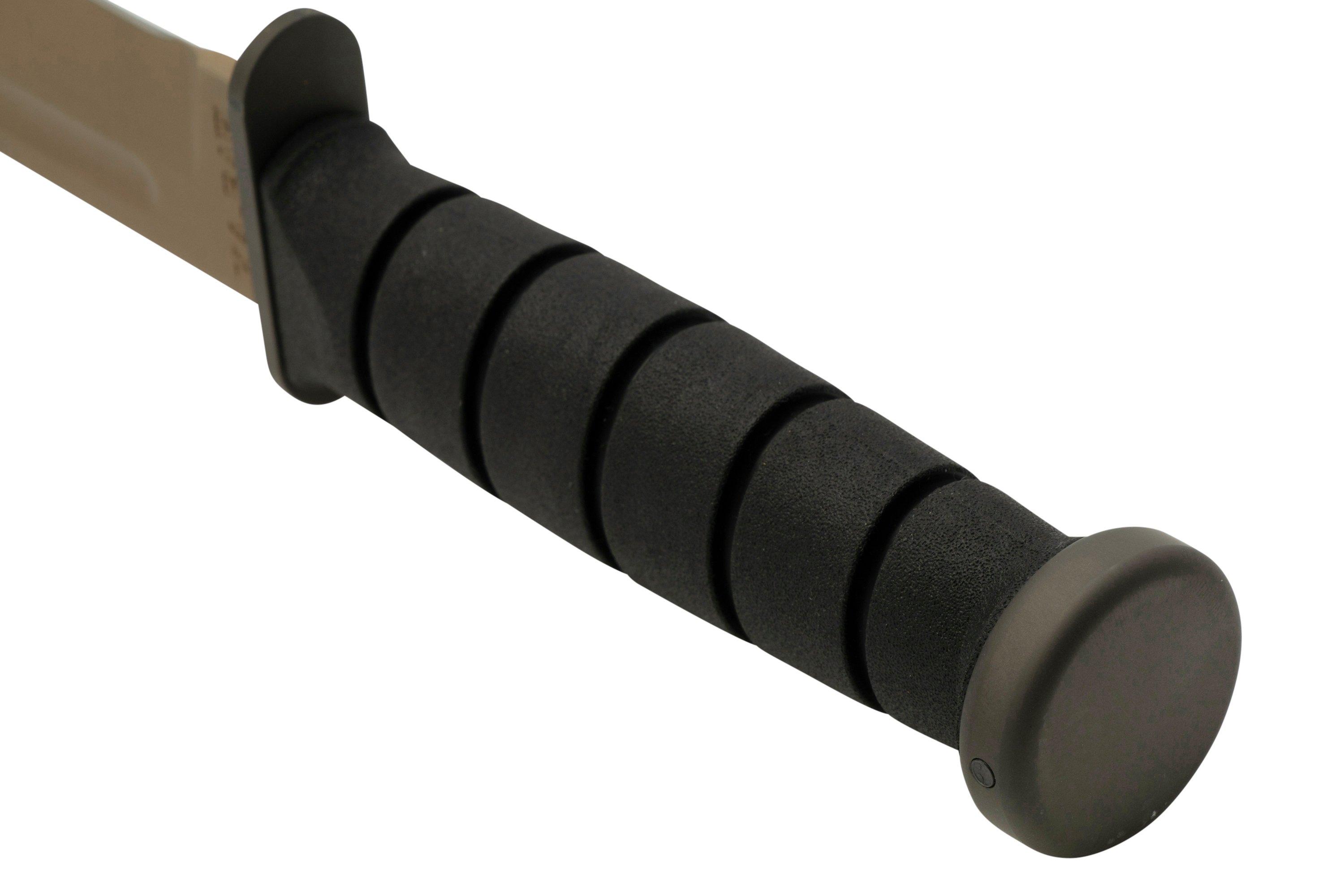 Spartan KA-BAR SB54 CPM MagnaCut, Flat Dark Earth, Kydex Sheath, fixed ...