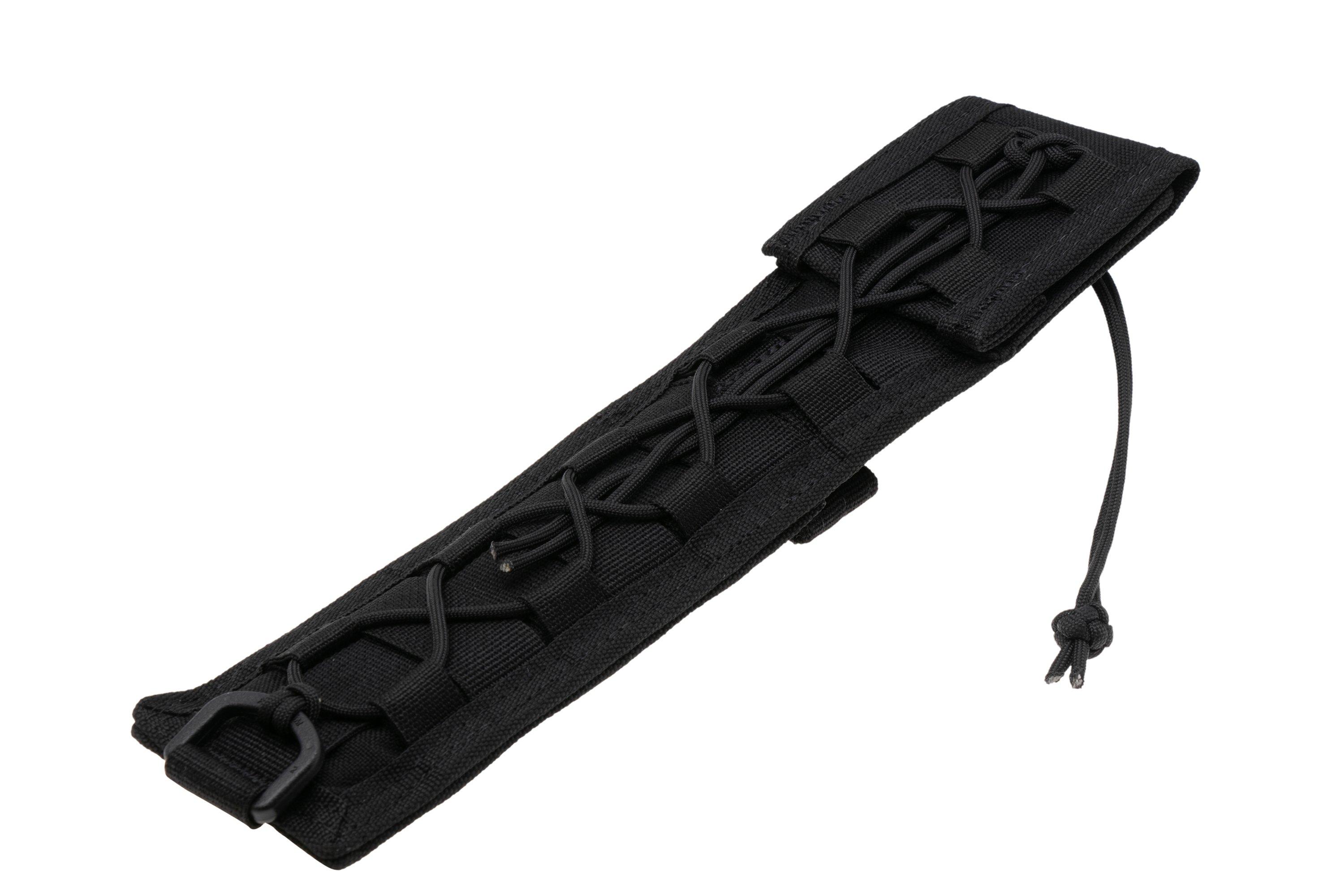 Spartan Blades Harsey Clandestina SB57BKBKNLBK Black, Black Micarta ...