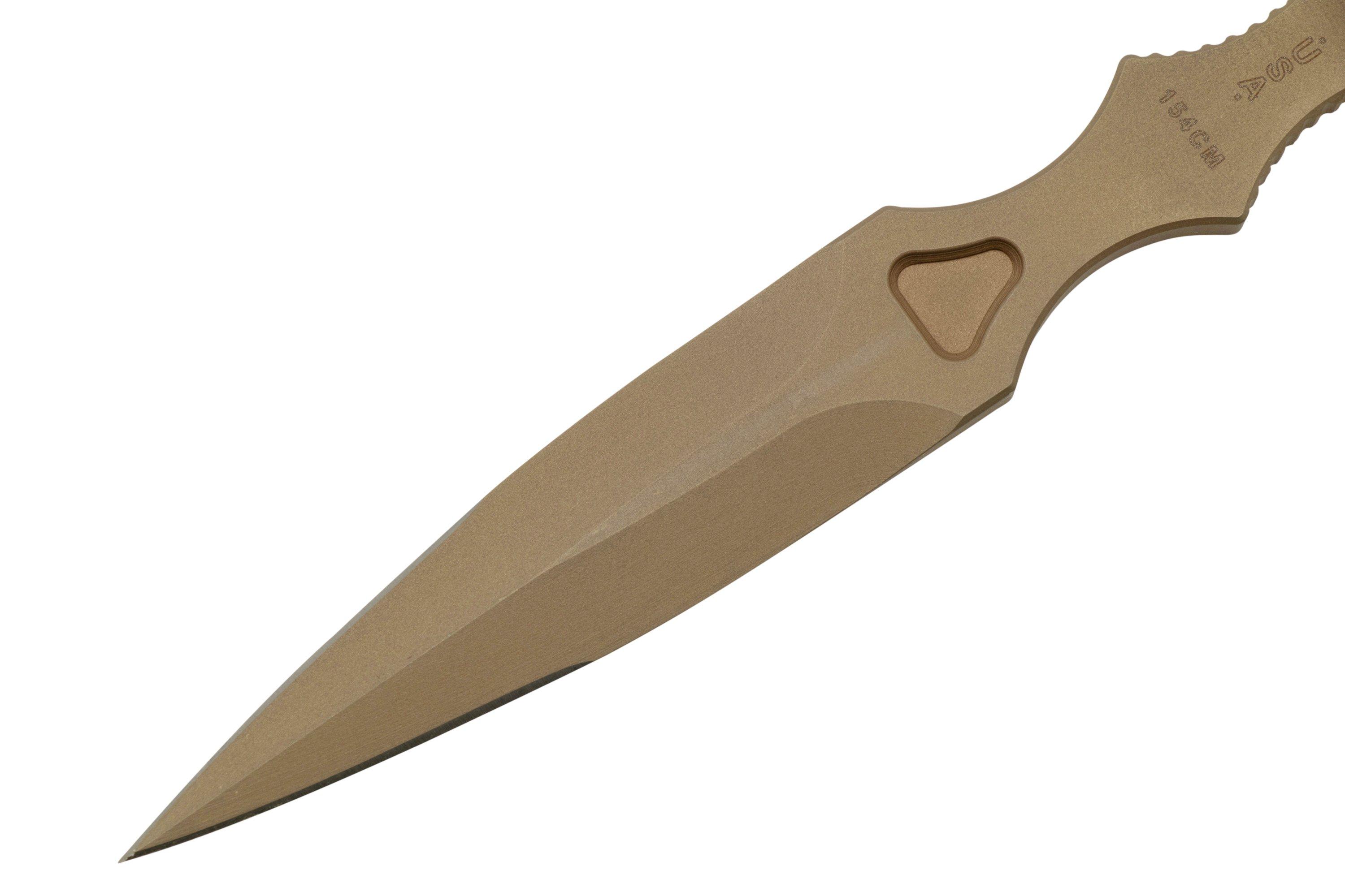 Spartan Blades CQB Tool SB9DE Flat Dark Earth, tactical dagger ...