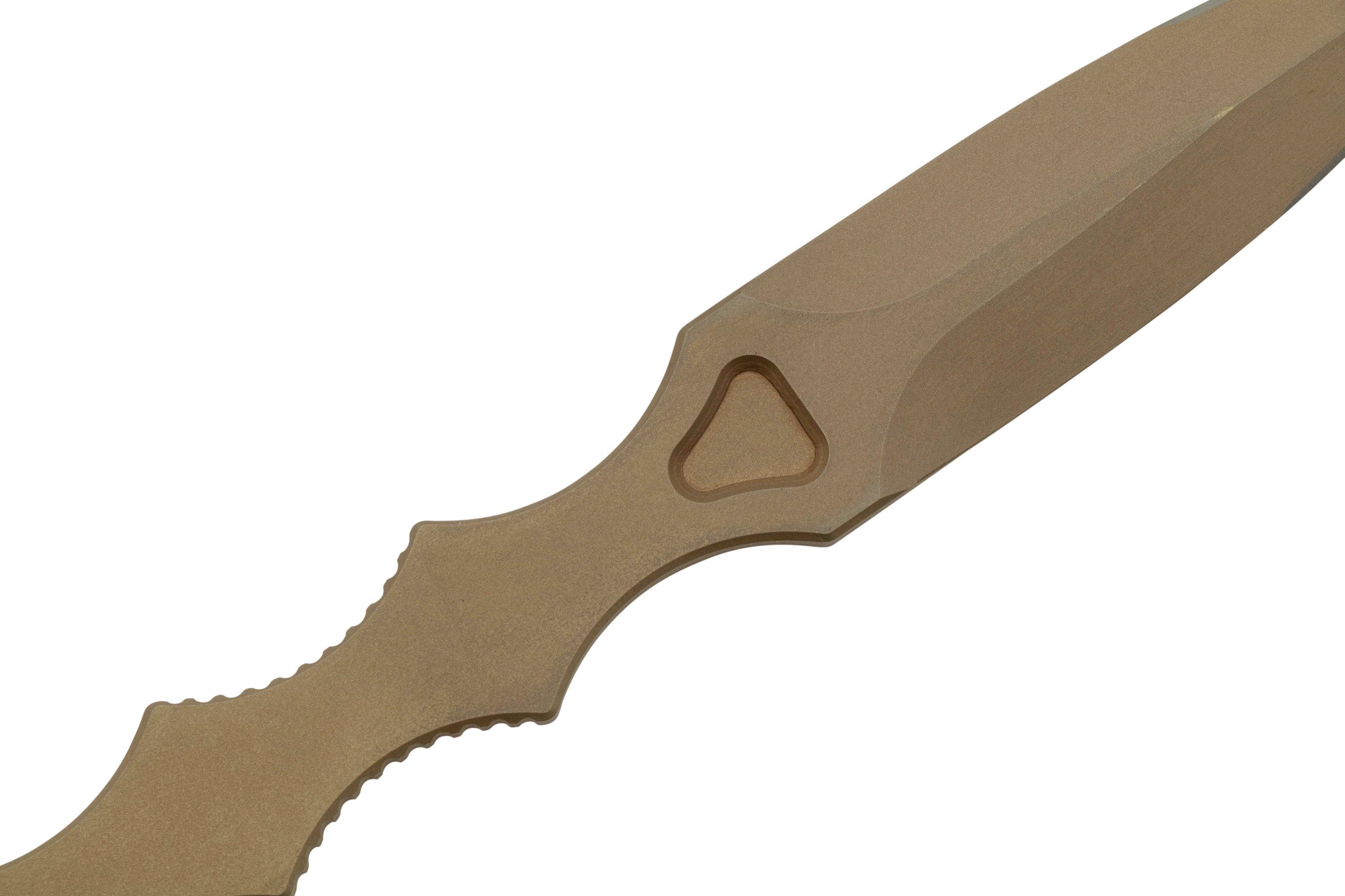Spartan Blades CQB Tool SB9DE Flat Dark Earth, tactical dagger ...