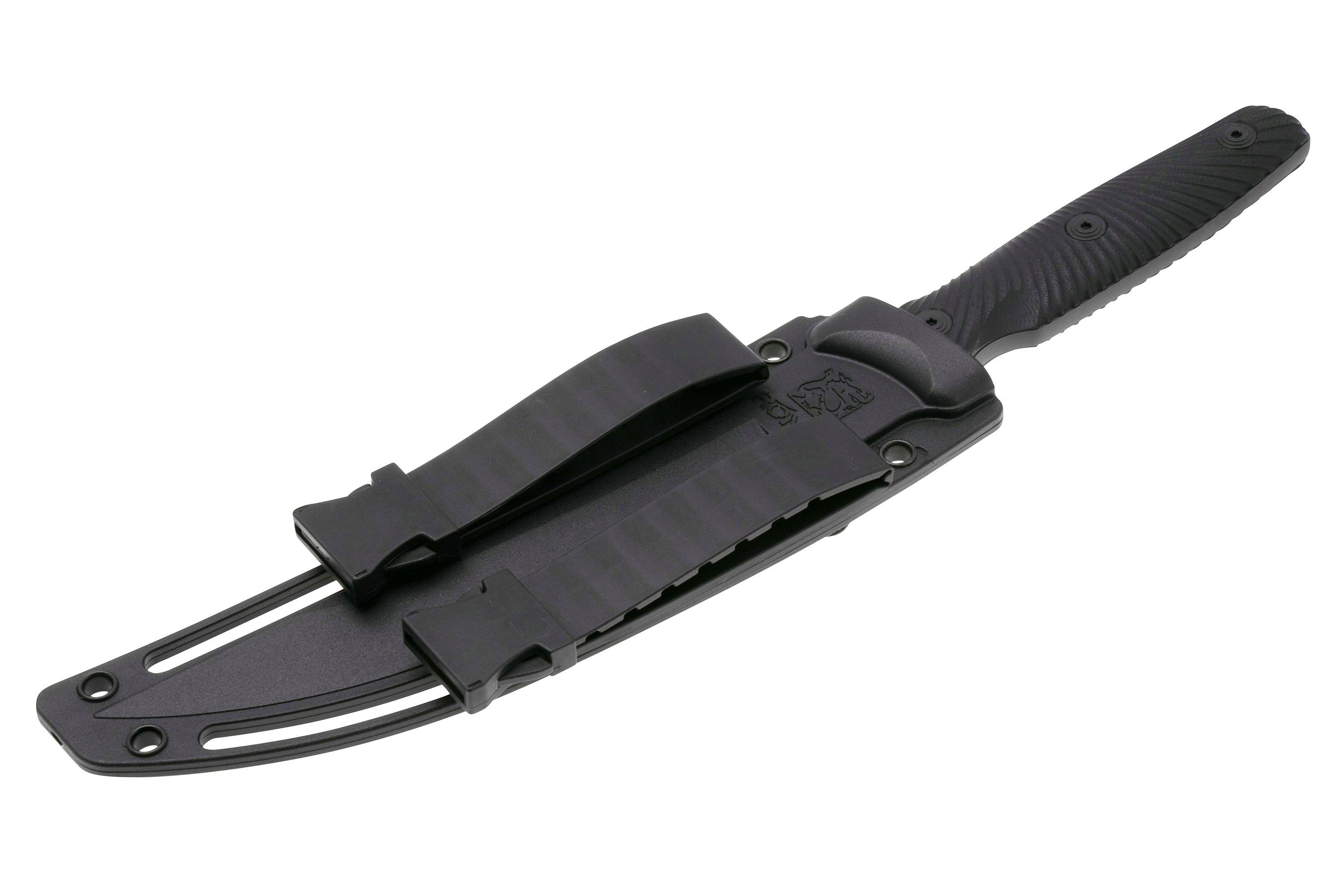 Spartan Blades Spartan-Ronin Torii, Black G10, PVD D2, tactical knife ...