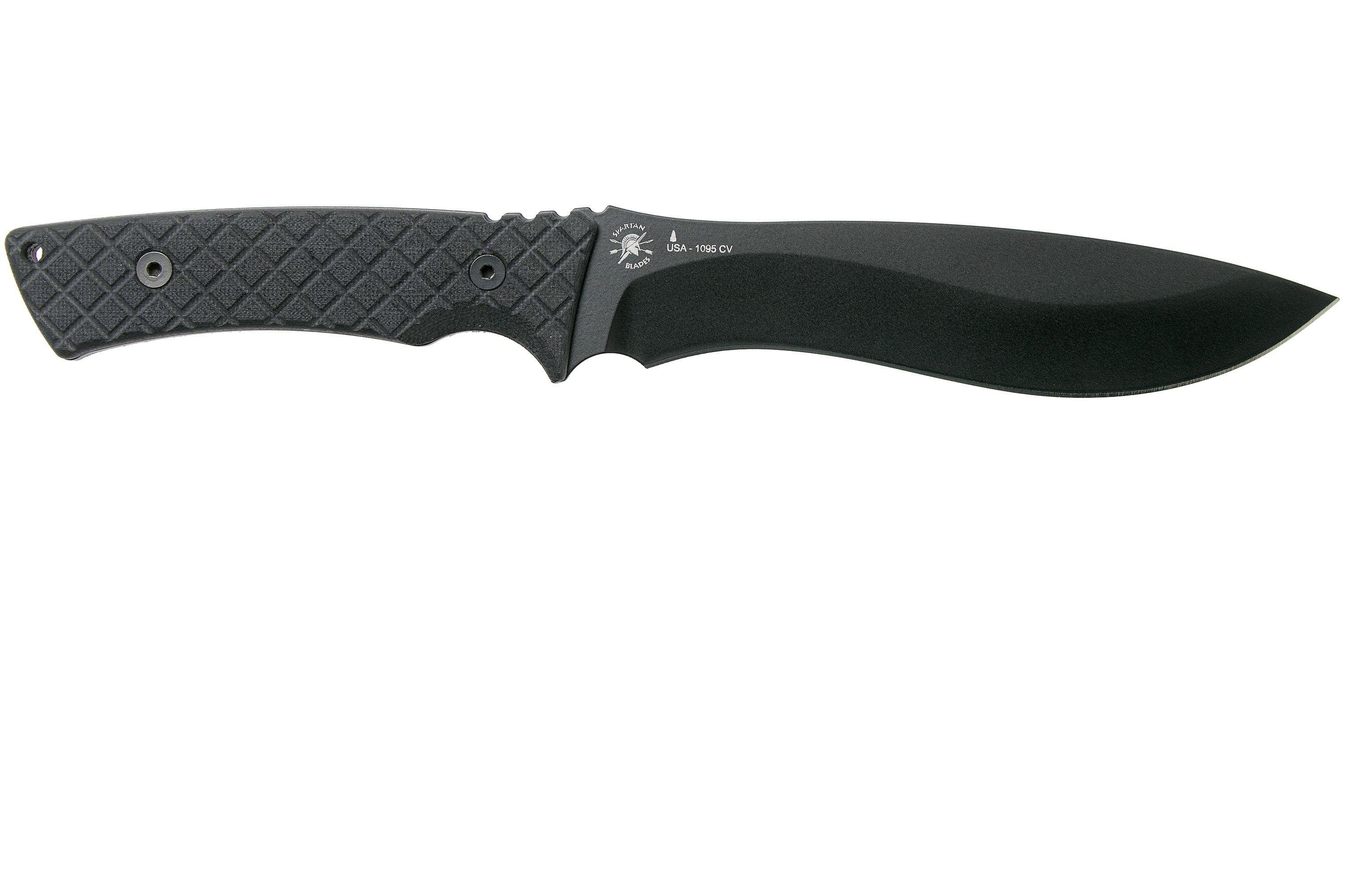 Spartan Blades Machai SBSL002BKBK Black survival knife | Advantageously ...