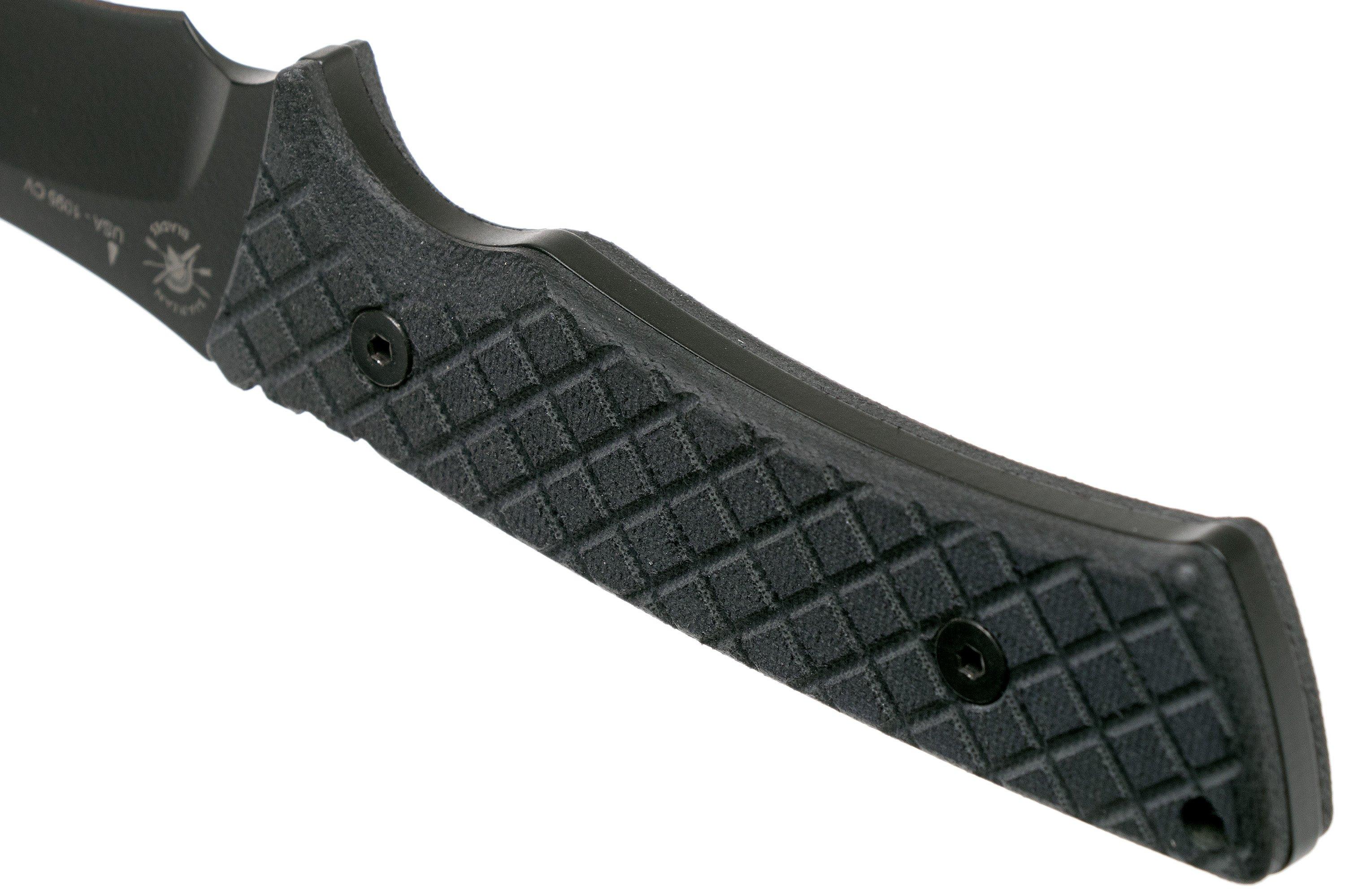 Spartan Blades Machai SBSL002BKBK Black survival knife | Advantageously ...
