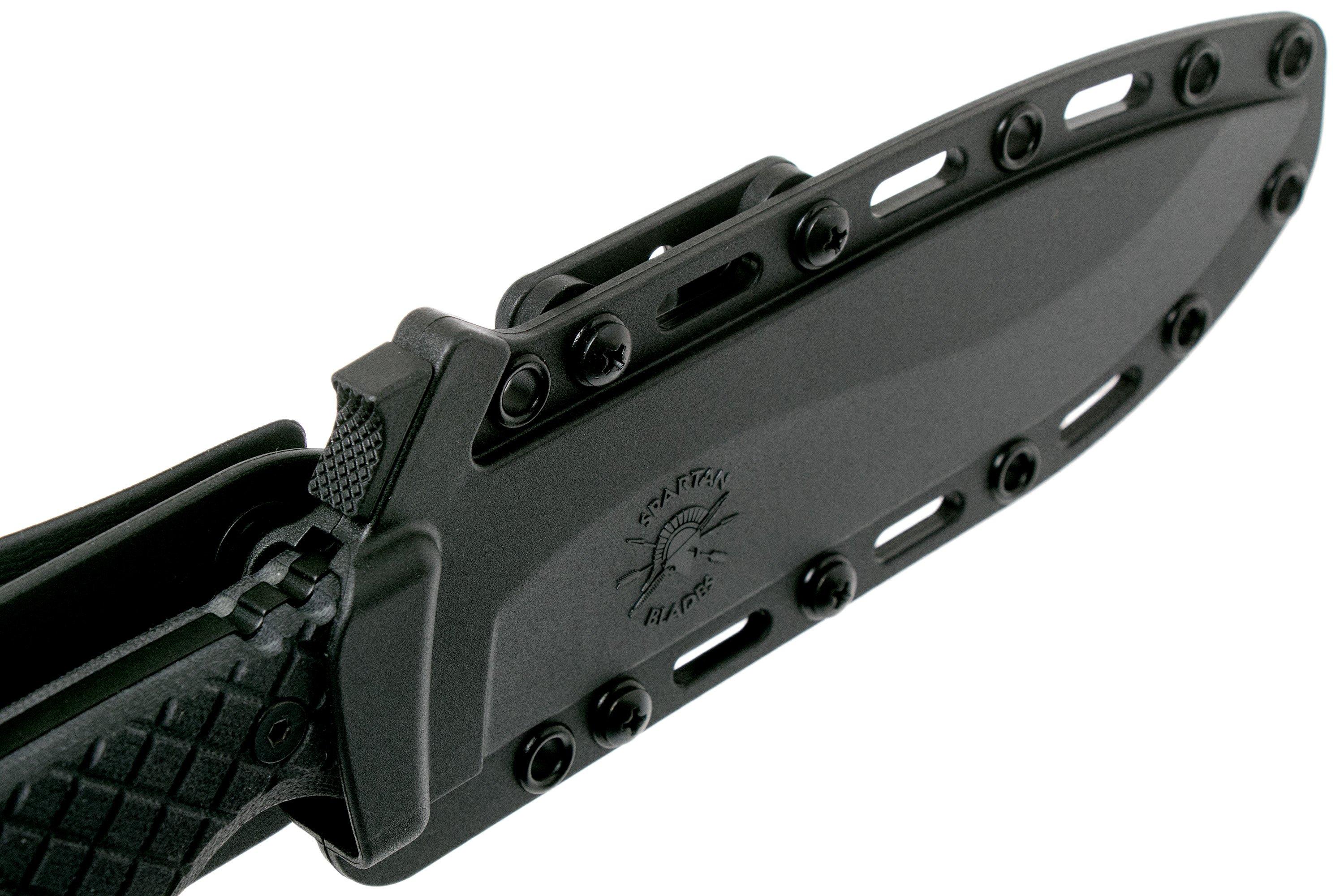 Spartan Blades Machai SBSL002BKBK Black cuchillo de supervivencia ...
