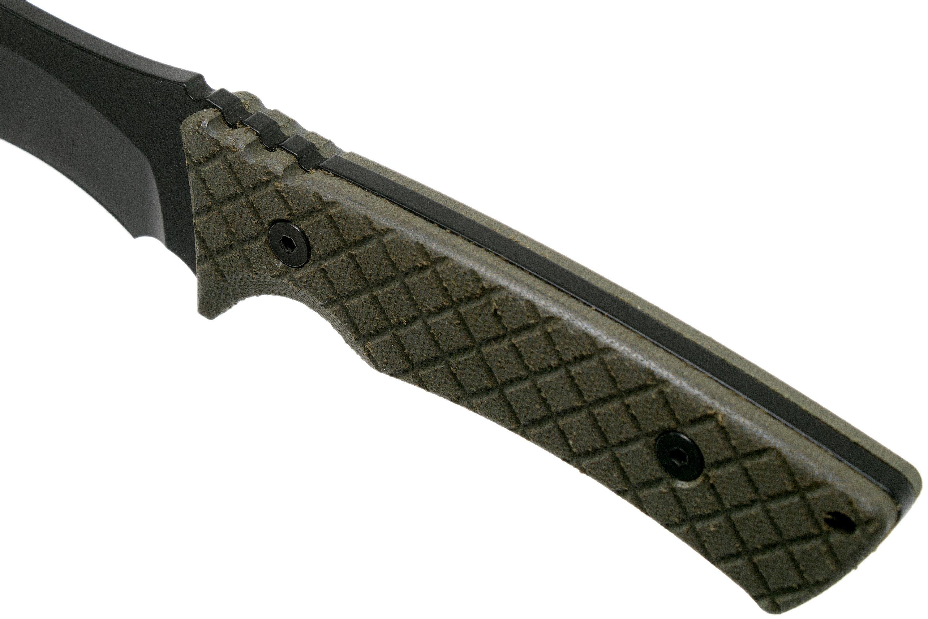 Spartan Blades Machai SBSL002BKGR Green survival knife | Advantageously ...