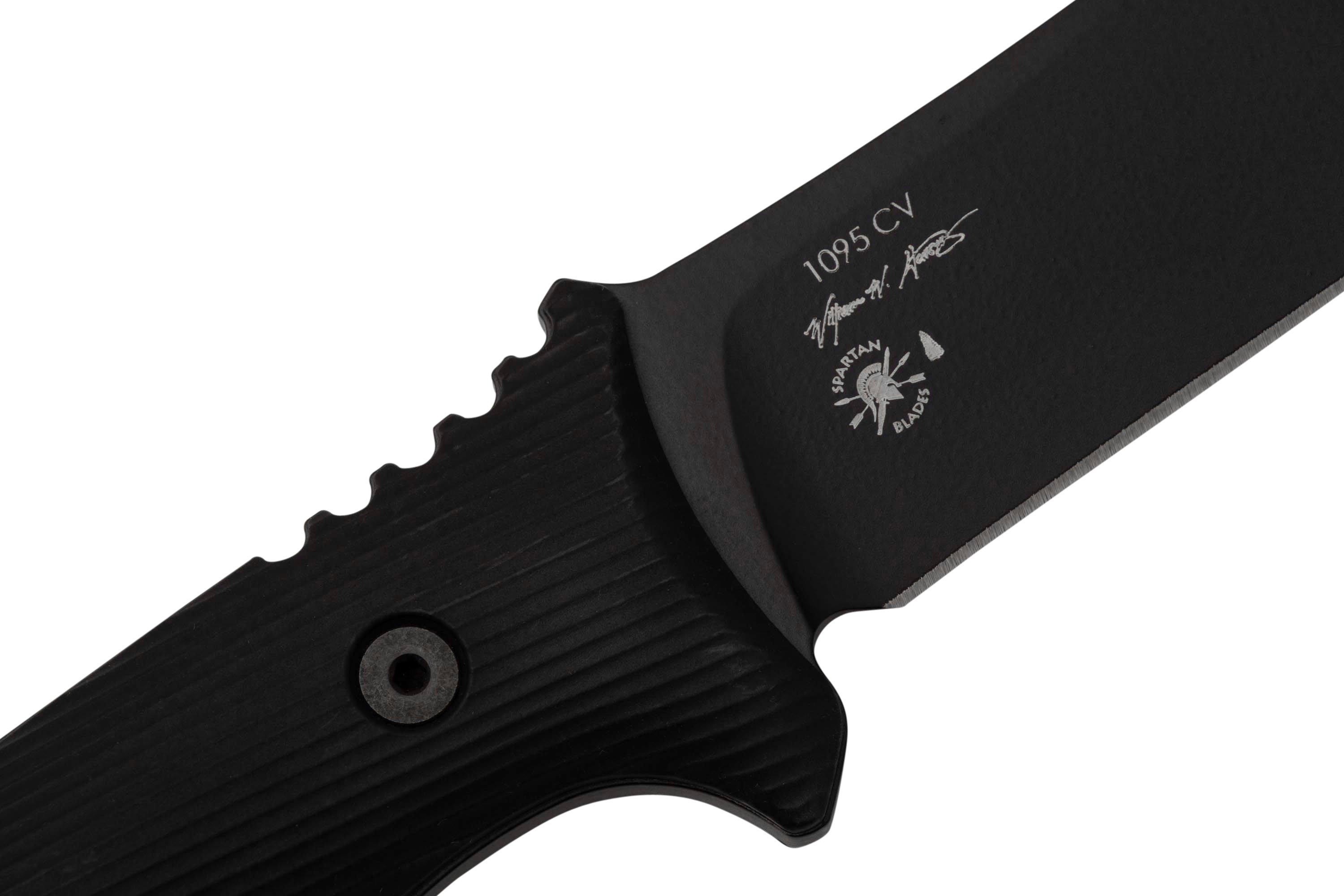 Spartan Blades Harsey Nessmuk Black SBSL005 outdoor knife, Bill Harsey ...