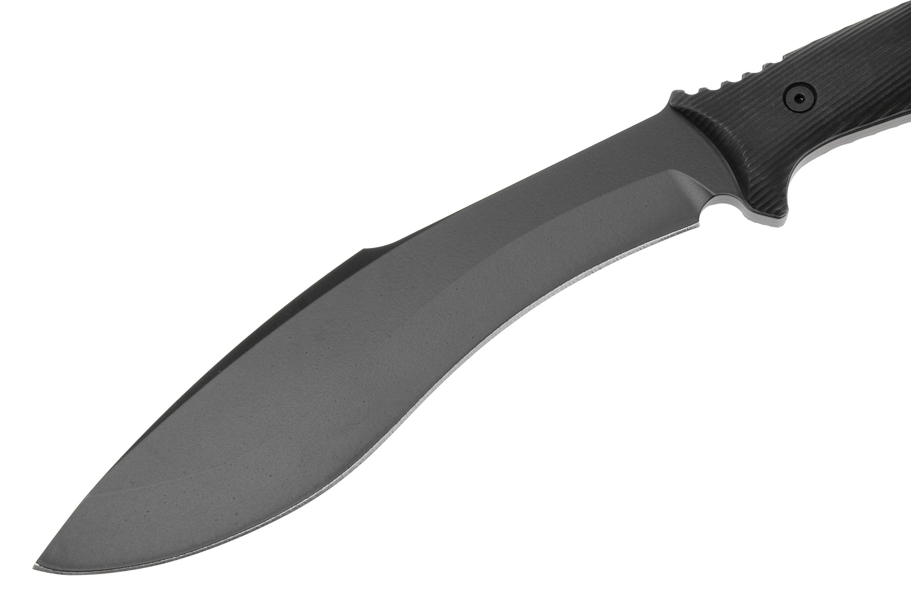 Spartan Blades Harsey Kukri SBSL007BK Black/Black, Kukri Machete ...