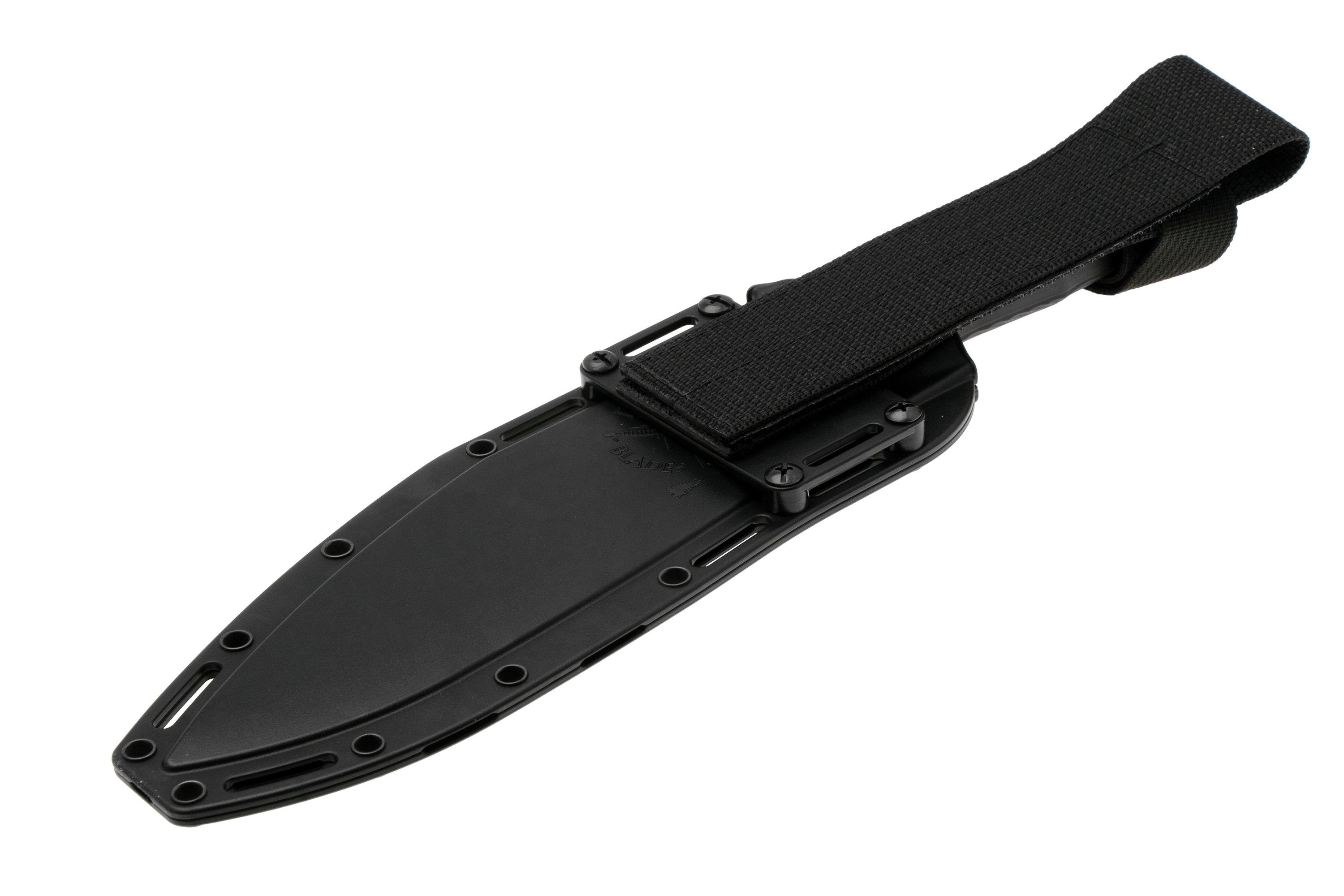 Spartan Blades Harsey Kukri SBSL007BK Black/Black, kukri machete ...