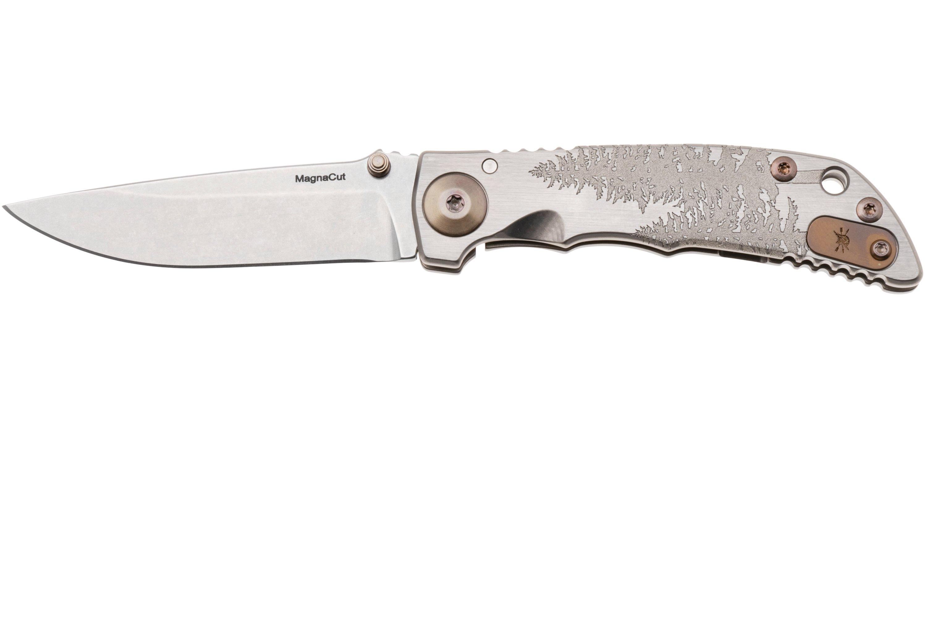 Spartan Harsey Folder 3.25 SF10C-FIR-TREE, Stonewashed CPM MagnaCut ...