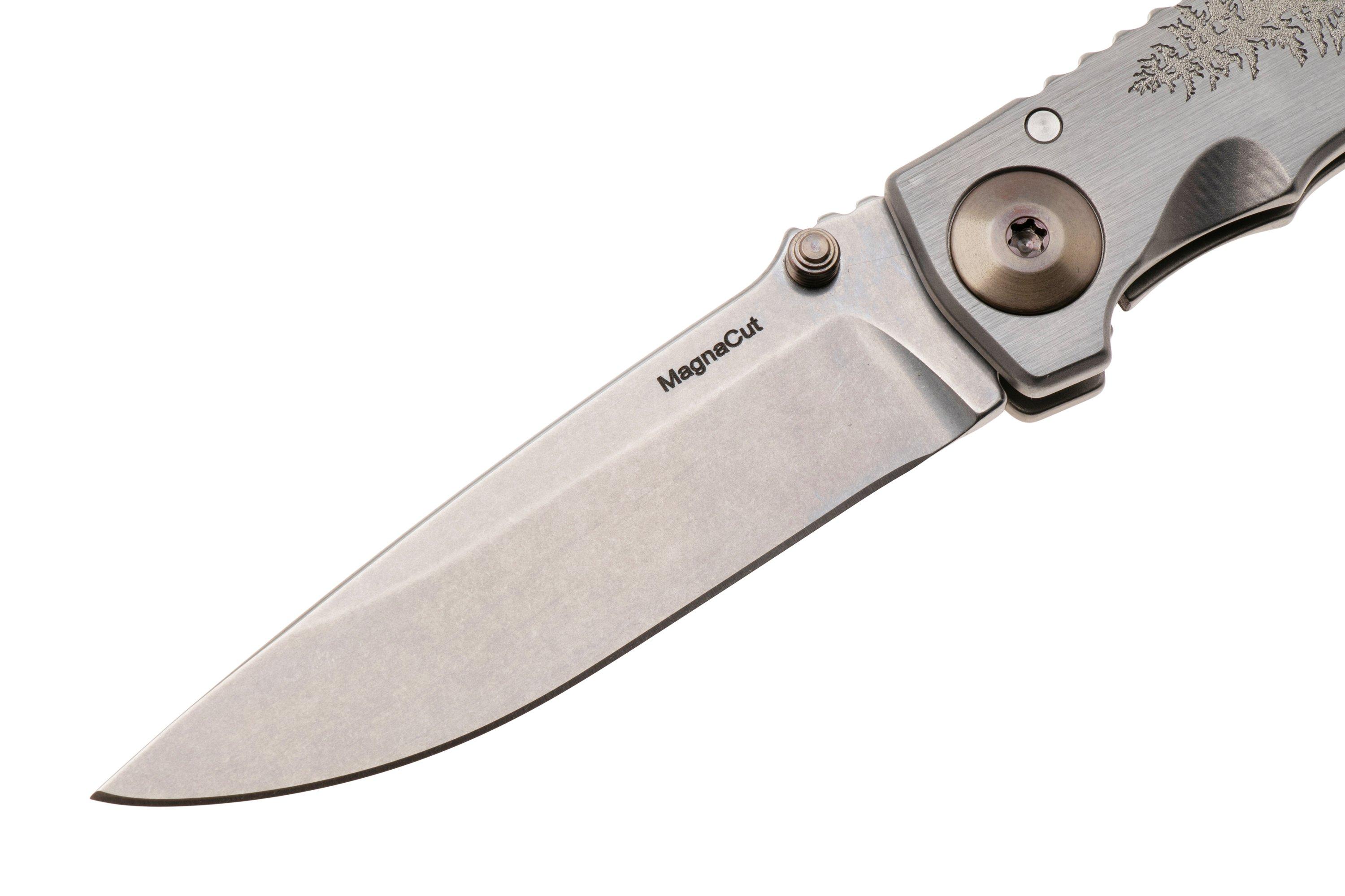 Spartan Harsey Folder 3.25 SF10C-FIR-TREE, Stonewashed CPM MagnaCut ...