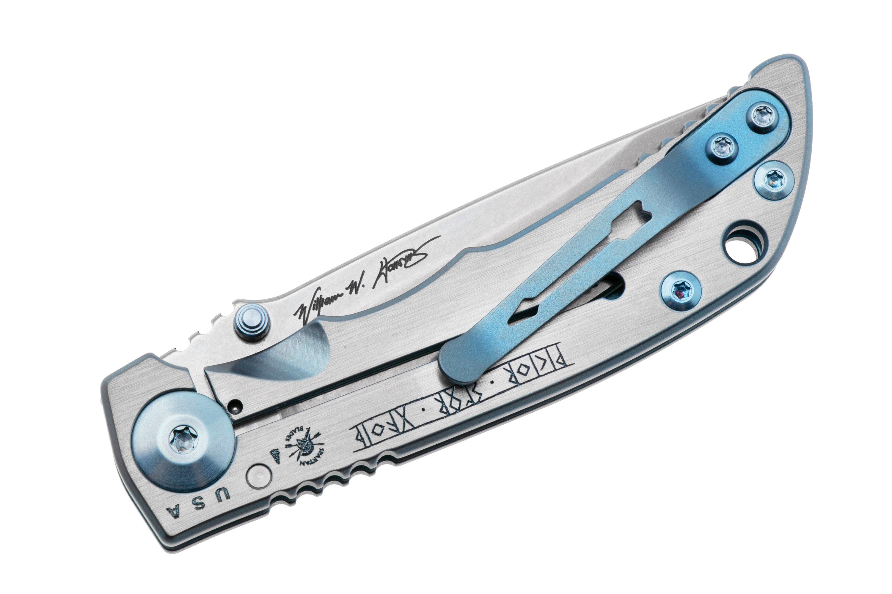 Spartan Harsey Folder 3.25 SF10C-VIK-TRL-WALK, Stonewashed CPM MagnaCut ...