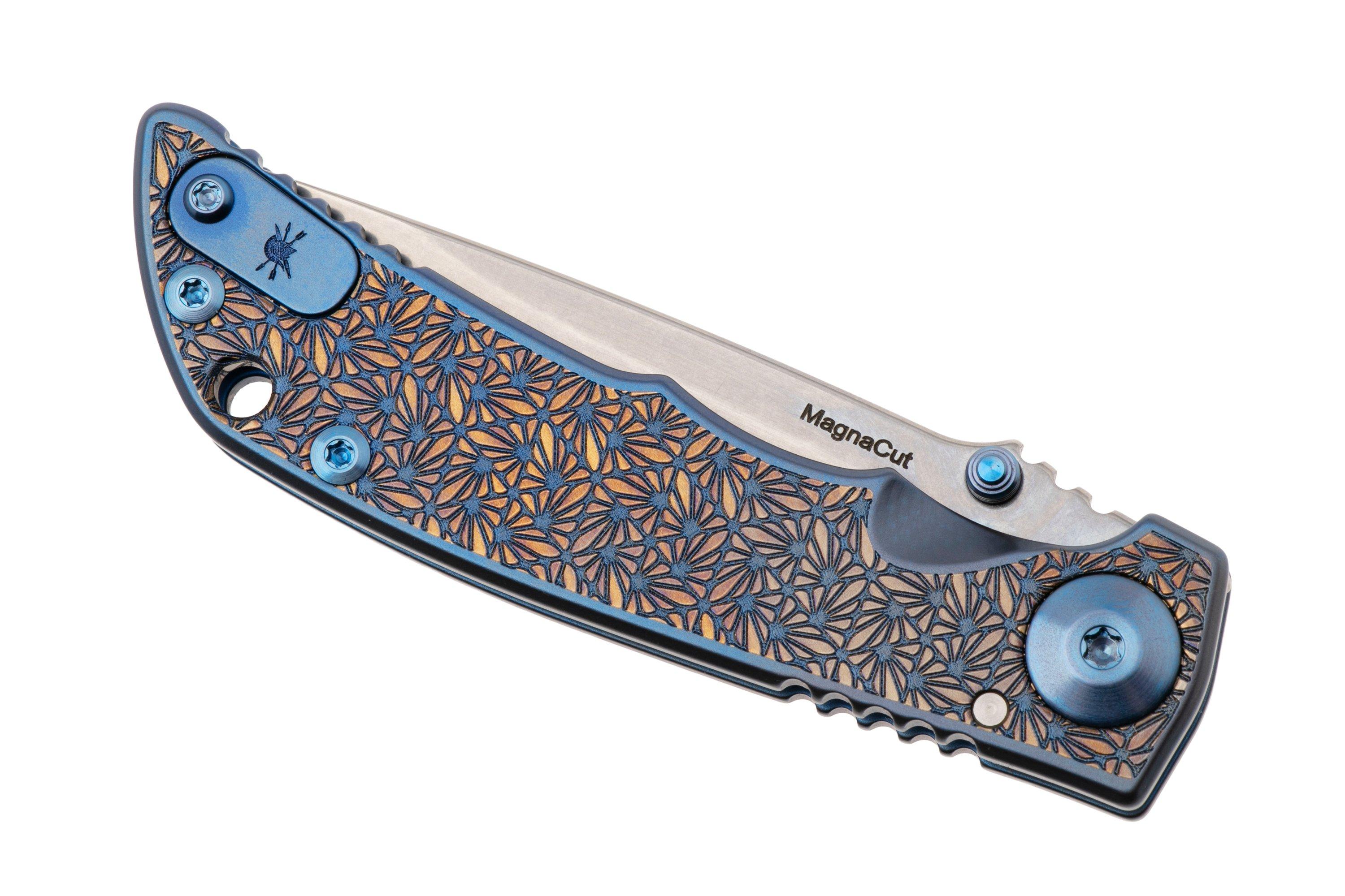 Spartan Harsey Folder 3.25 SF10SW-RG, Stonewashed CPM MagnaCut, Regal ...