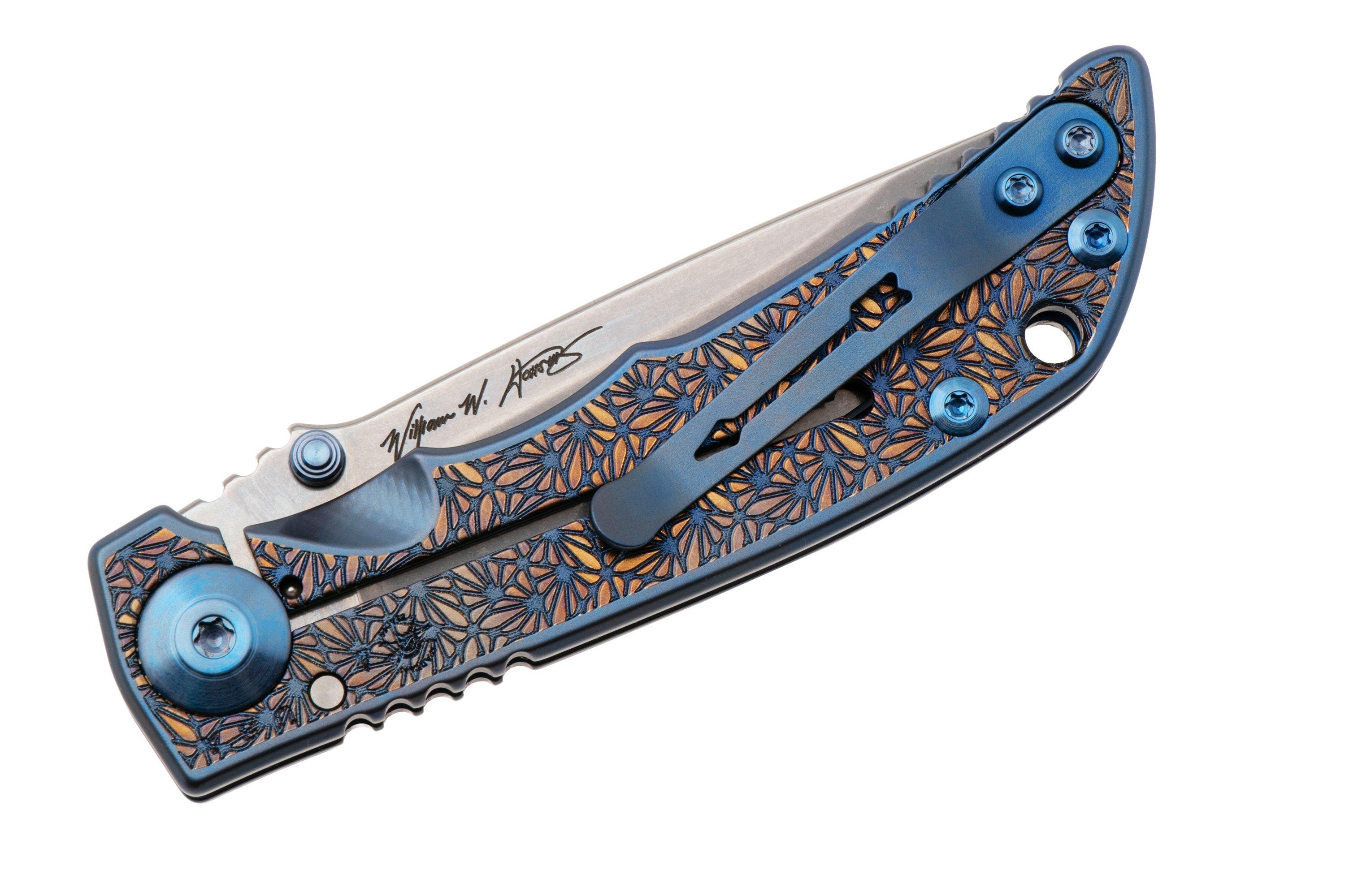 Spartan Harsey Folder 3.25 SF10SW-RG, Stonewashed CPM MagnaCut, Regal ...