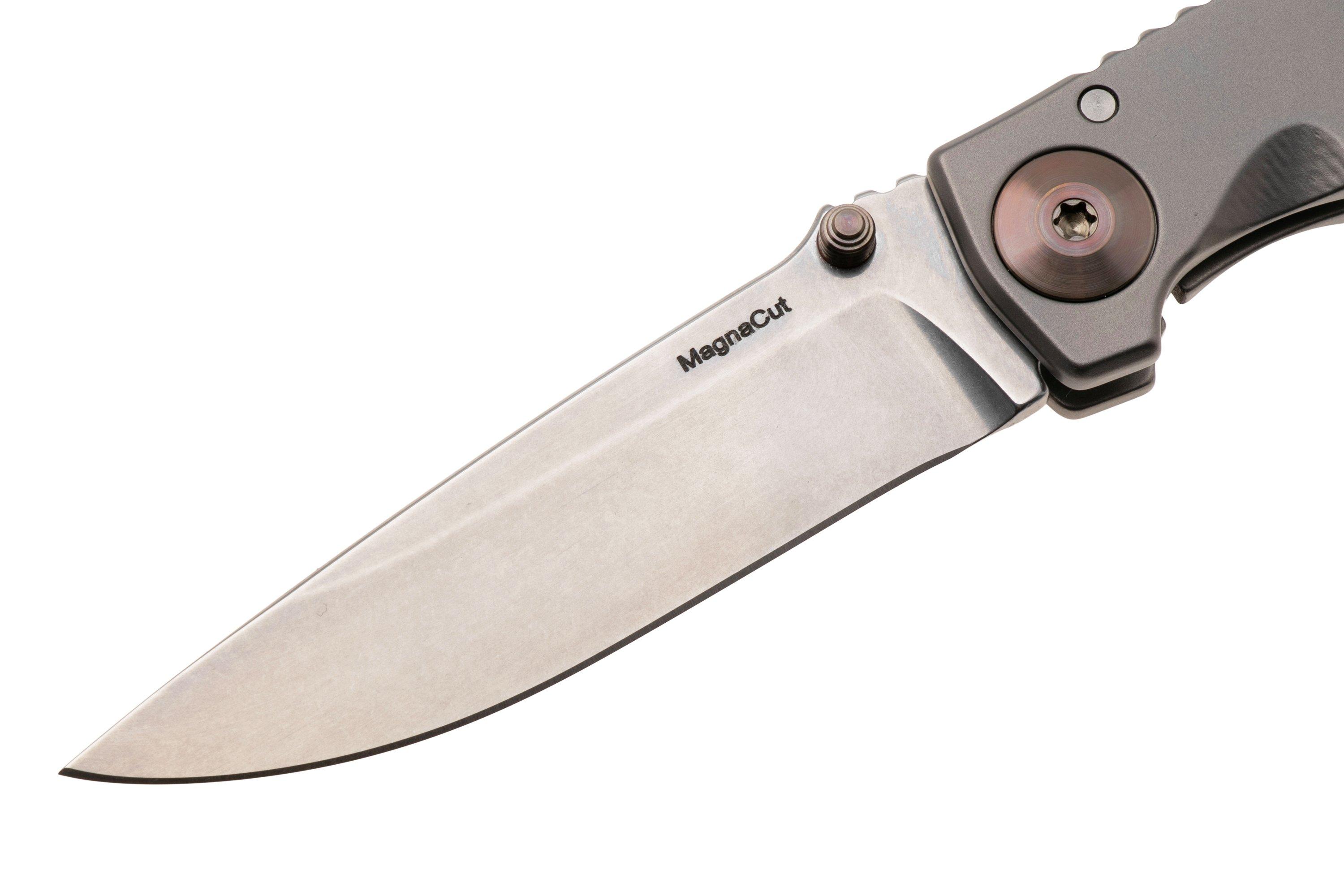 Spartan Harsey Folder 3.25 SF10SWBZ, Stonewashed CPM MagnaCut, Bronze ...