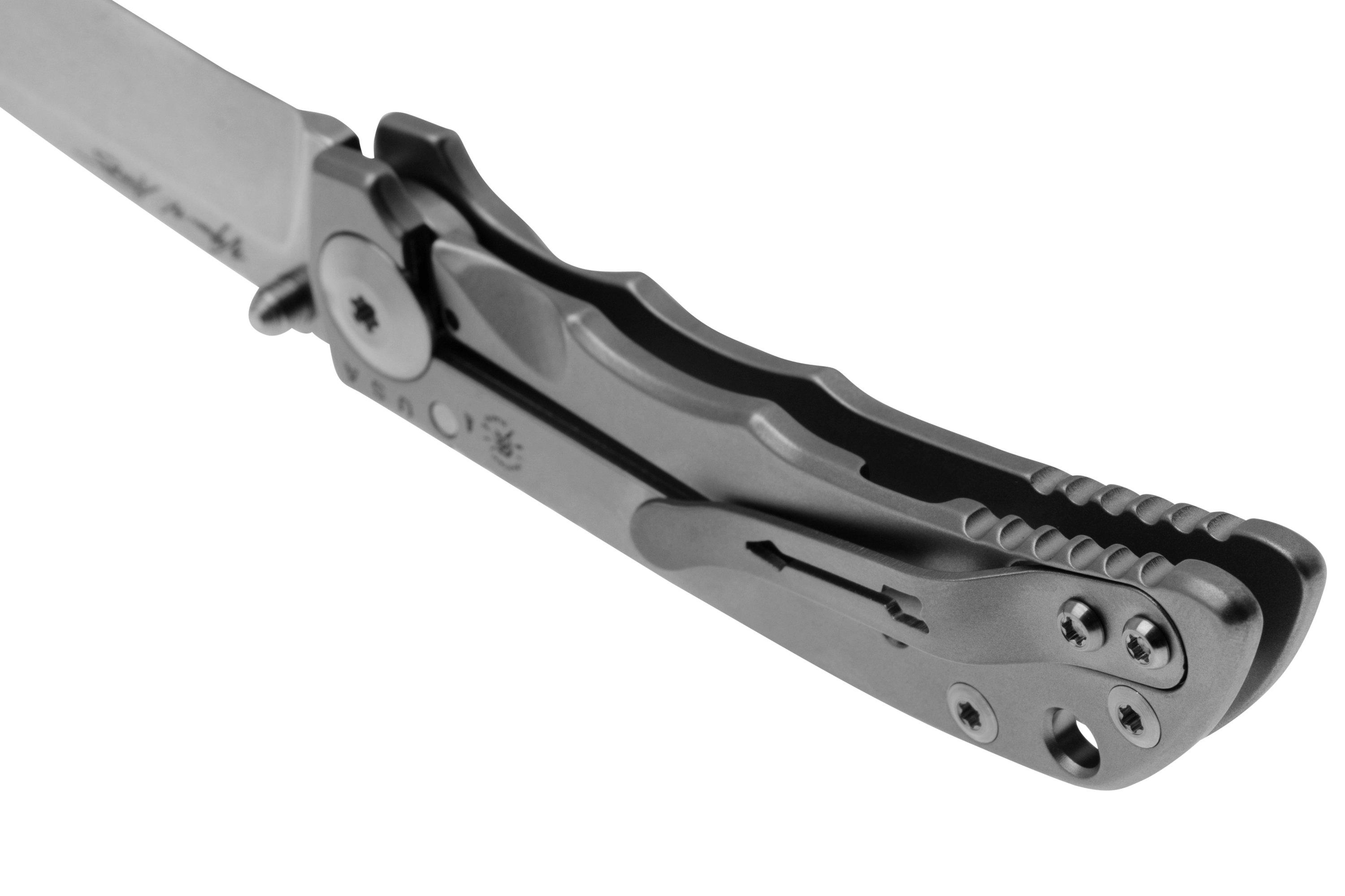 Spartan Blades Harsey Folder 3.25, SF10SW, S45VN Stonewashed, coltello ...