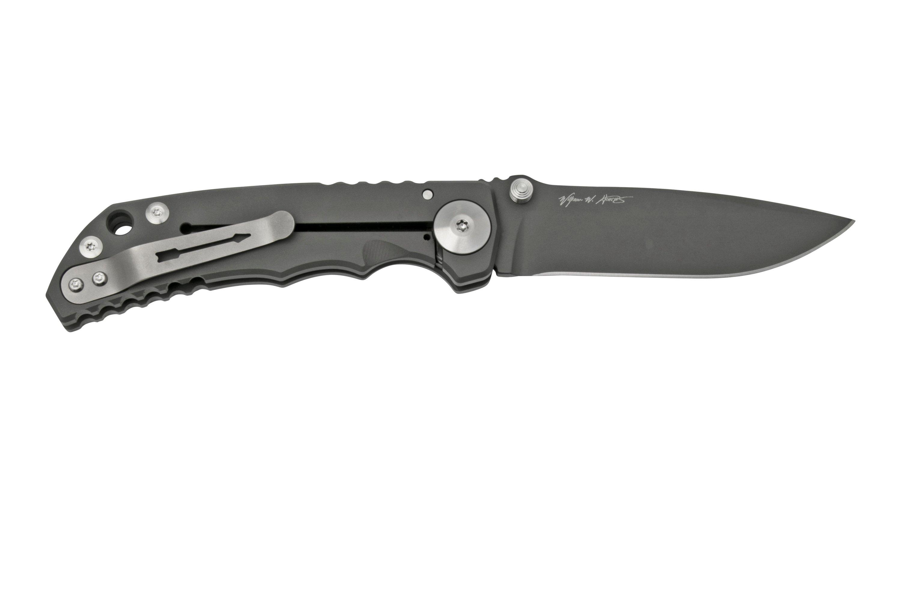Spartan Blades Harsey Folder, Black PVD, Bronze hardware, pocket knife ...