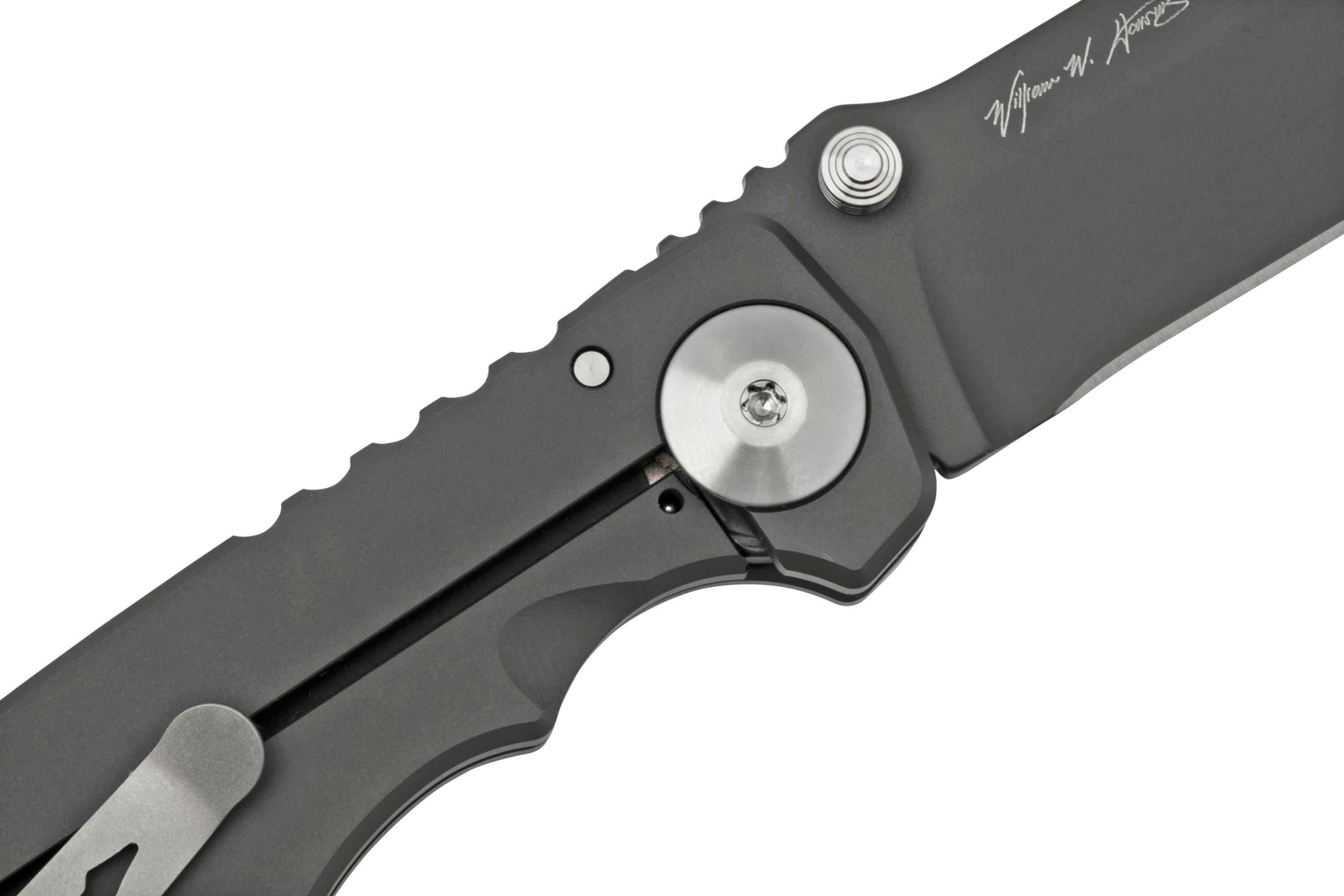 Spartan Blades Harsey Folder, Black PVD, Bronze hardware, pocket knife ...