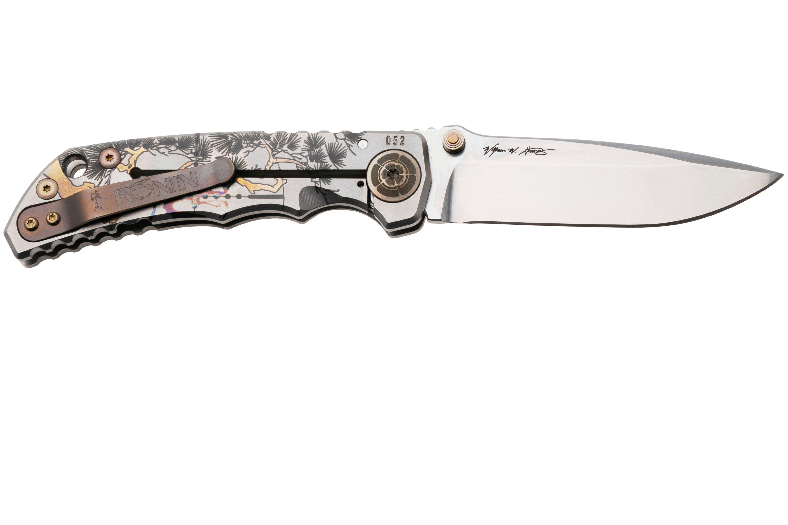 Spartan Blades Harsey Folder, Long Gunner Edition SF5CSLONGGUN, Satin ...