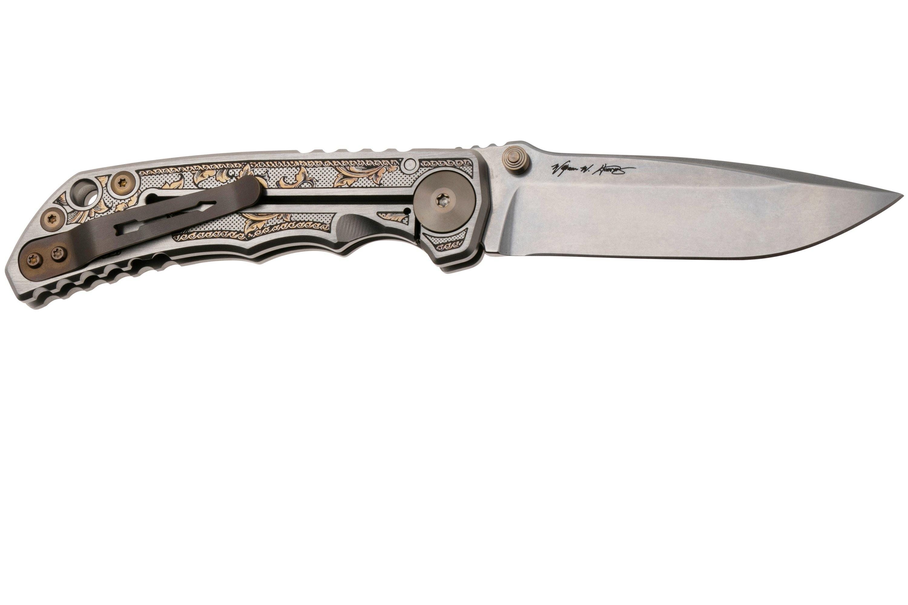 Spartan Blades Harsey Folder SF5FLRISHS Flourished 2023 Special Edition ...