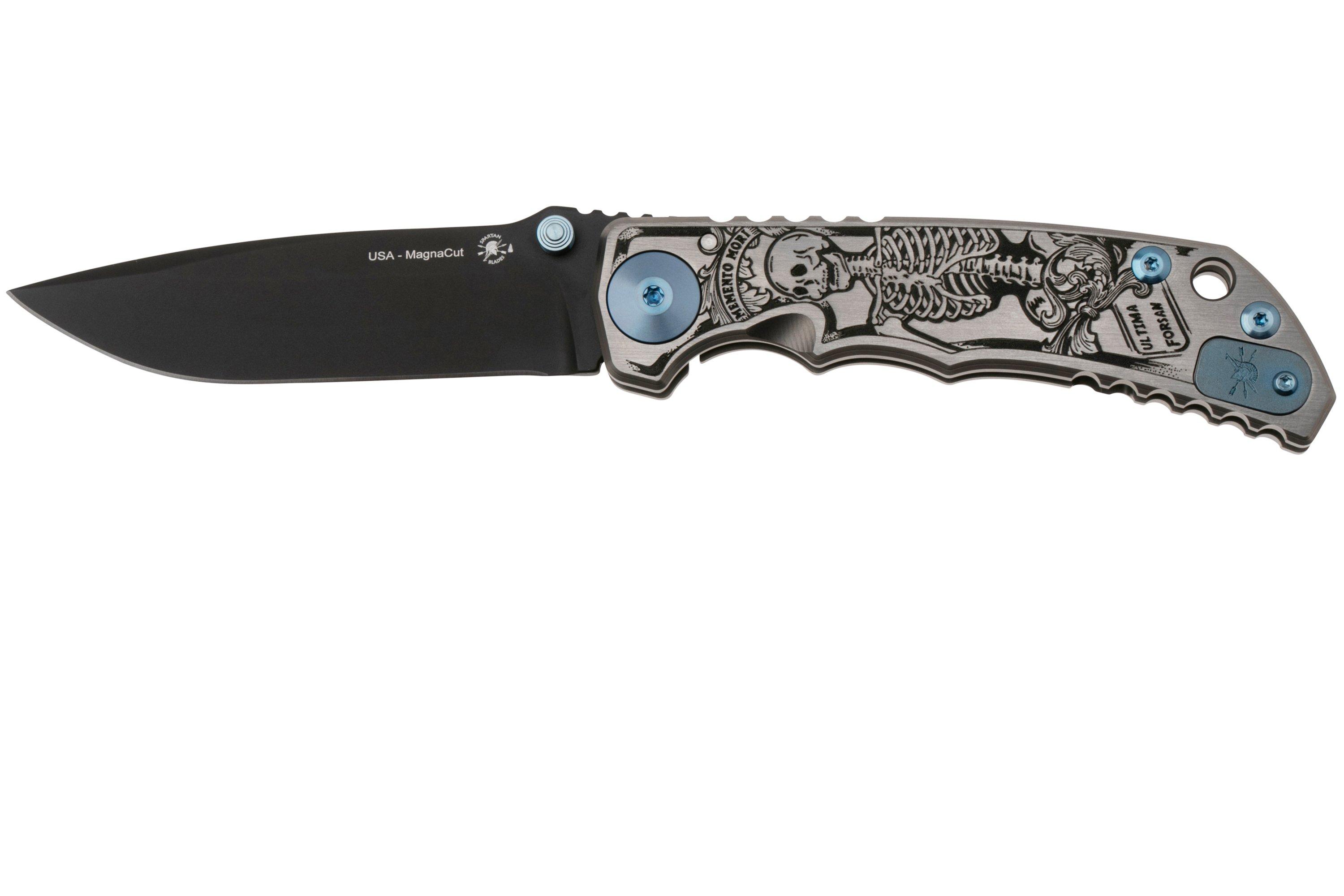 Spartan Blades Folder SF5MMOR Memento Mori 2023 Special Edition, pocket ...