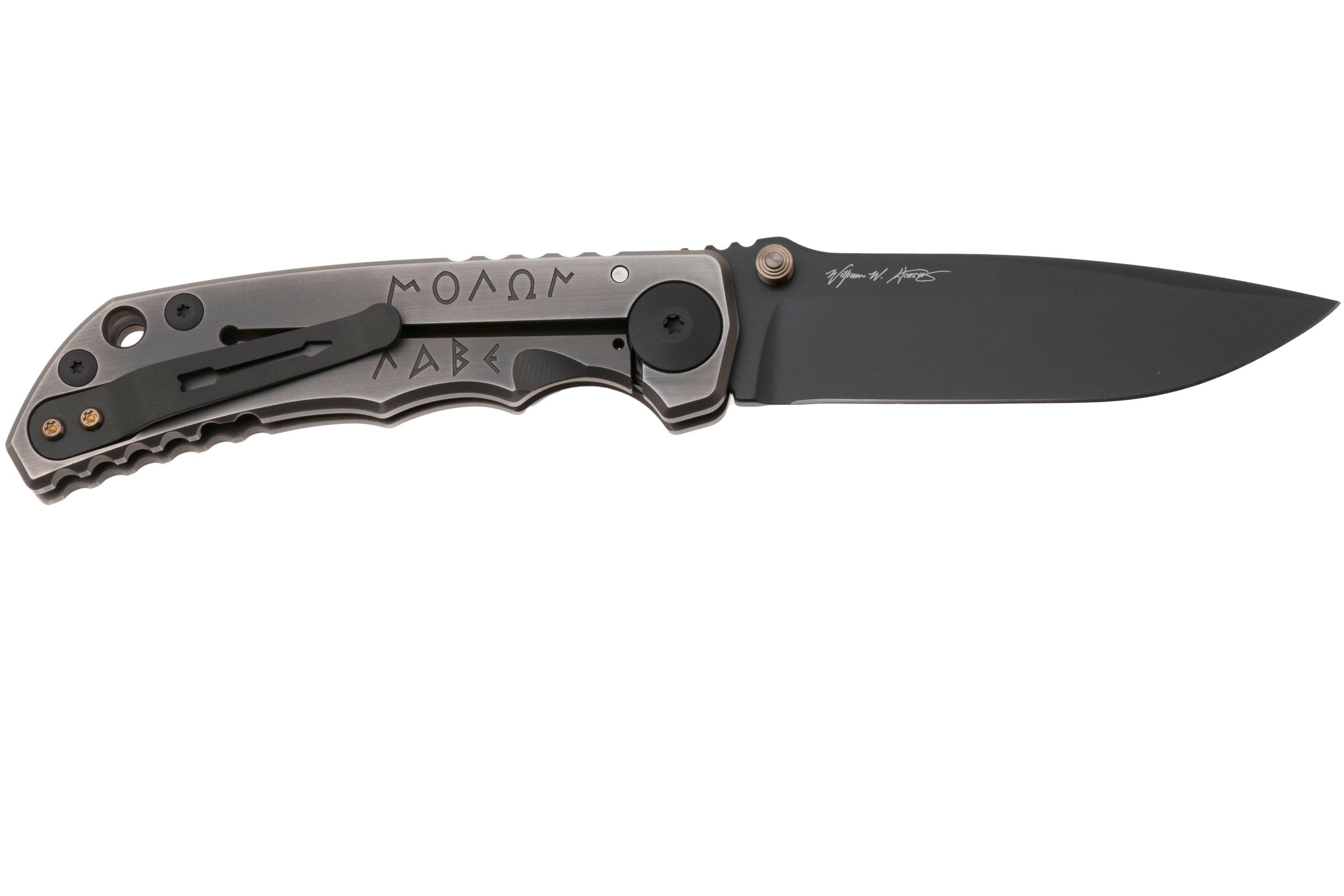 Spartan Blades Harsey Folder Spartan Battle USSF5SBAT, PVD MagnaCut ...